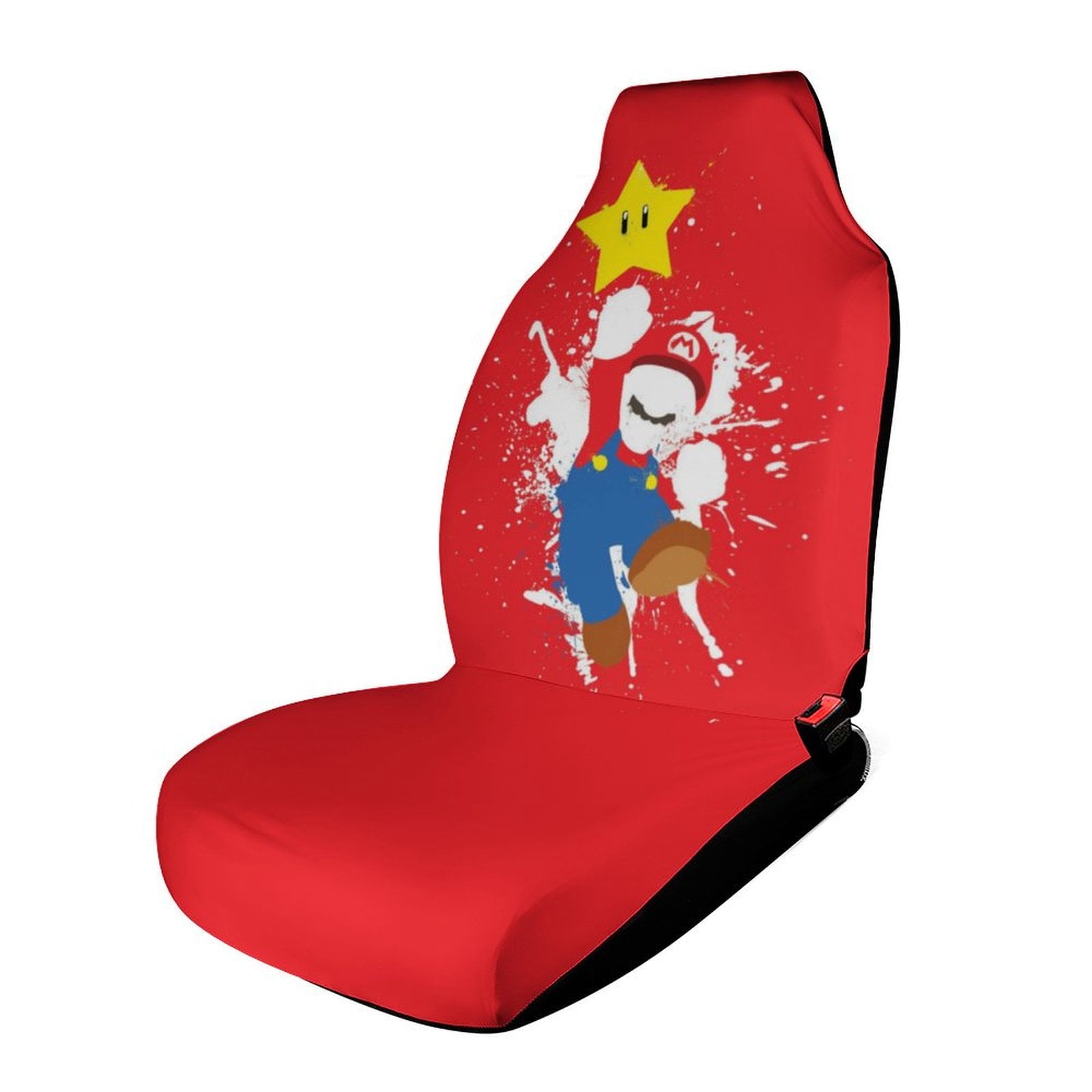 Super Mario Car Seat Covers Seat Protectors Suitable for Most Cars SUV ...