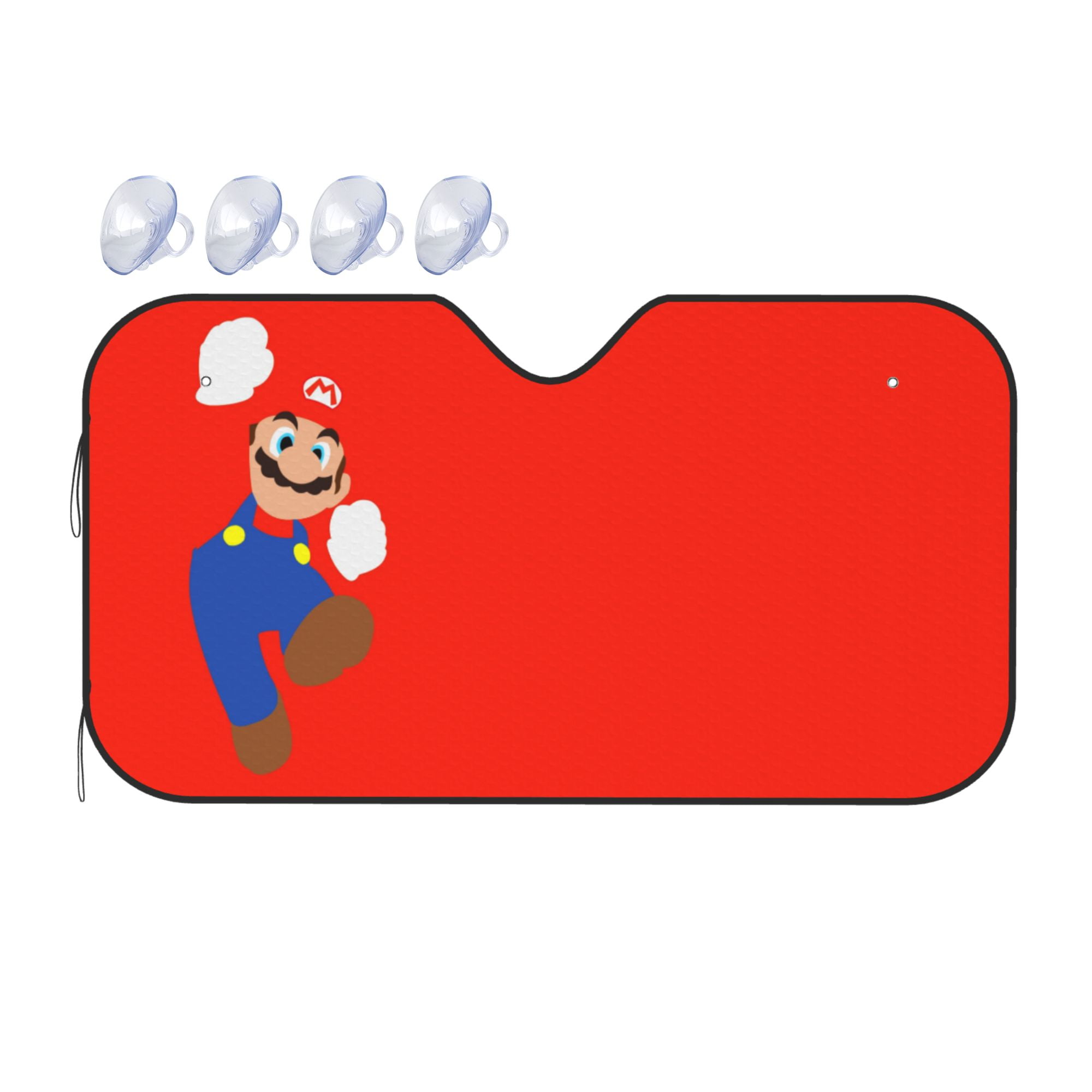 Super Mario Car Sun Shade Windshield Sunshade Block Uv Rays Protector ...