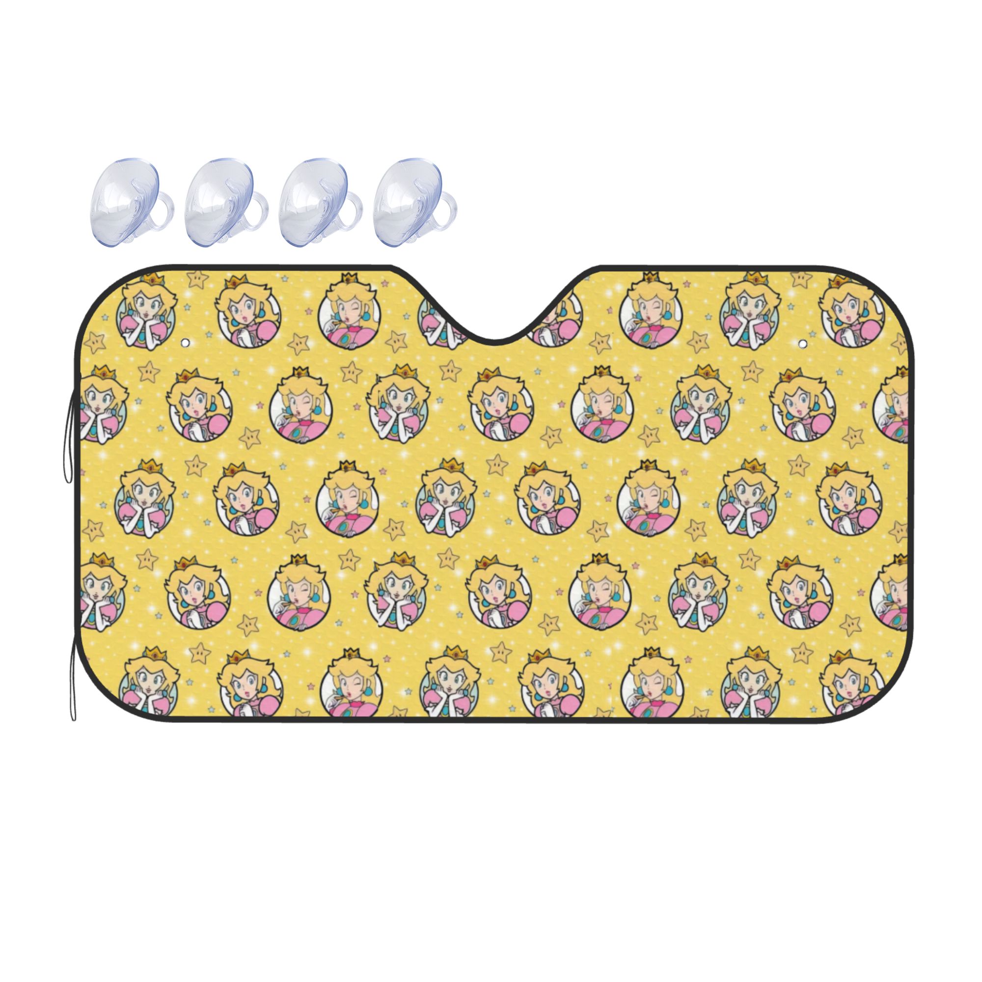 Super Mario Car Sun Shade Windshield Sunshade Block Uv Rays Protector ...