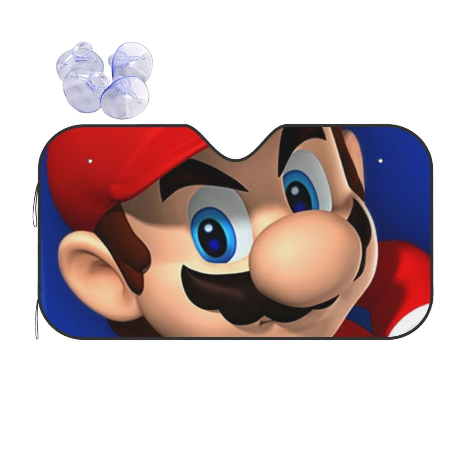 Super Mario Car Windshield Sun Shades, Front Windshield Sun Shade For ...