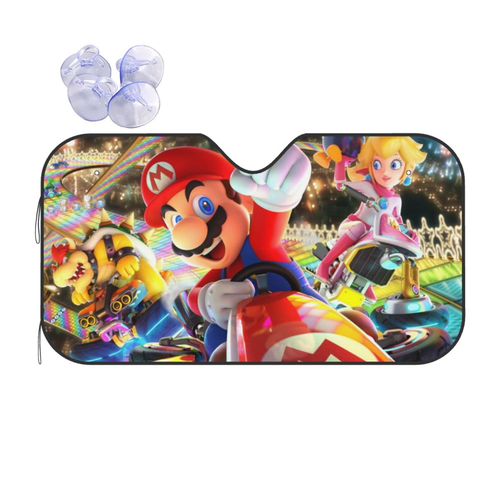 Super Mario Car Windshield Sun Shades, Front Windshield Sun Shade For ...