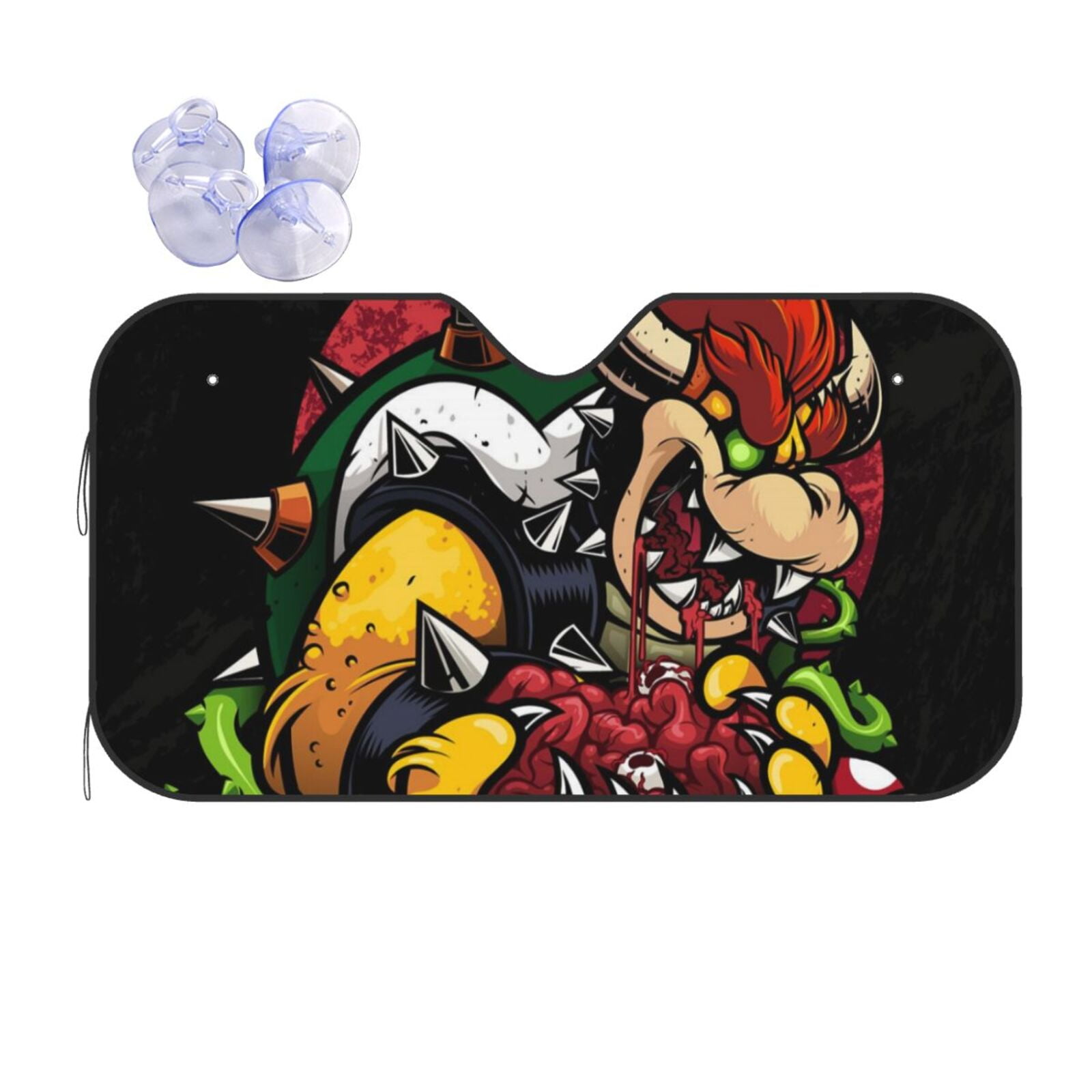 Super Mario Car Windshield Sun Shades, Front Windshield Sun Shade For ...
