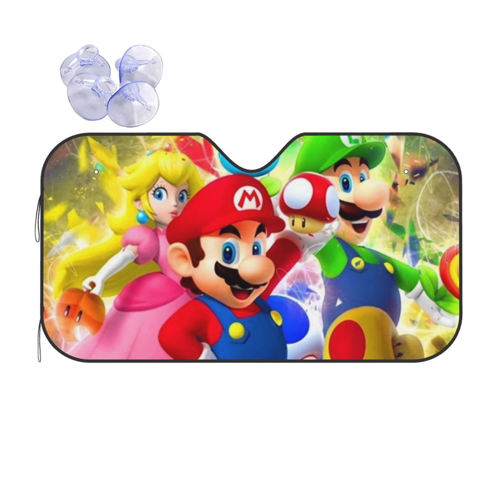 Super Mario Car Windshield Sunshades Car Sun Shade Car Sun Visor For Uv ...