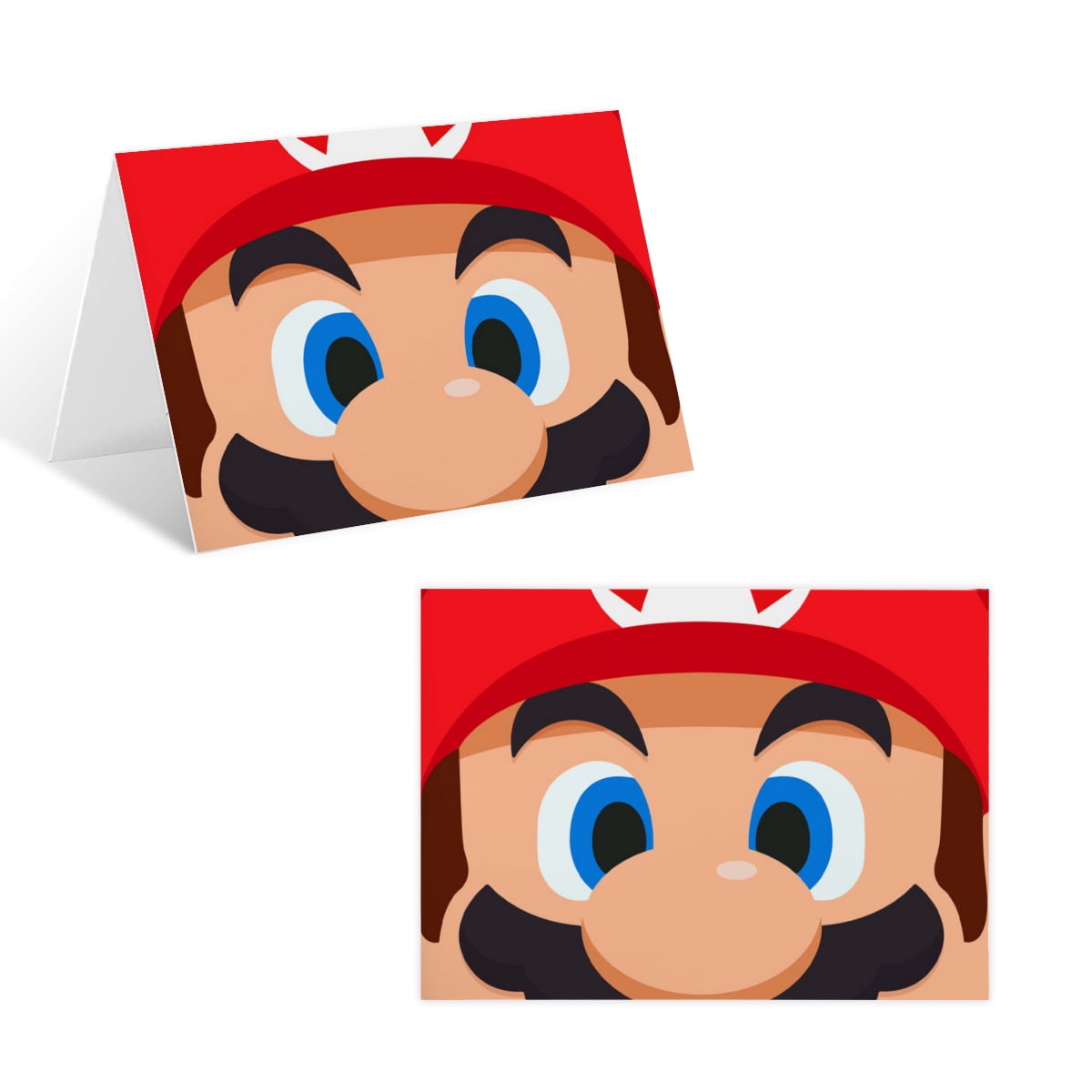 Super Mario Cards and Envelopes Greeting Cards with Envelopes Blank ...