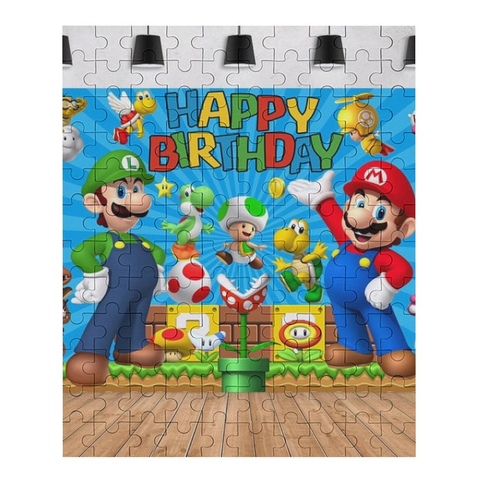 Super Mario Cartoon Anime Kids Jigsaw Puzzles,Age for 5,6,7,8,9,10,11 ...