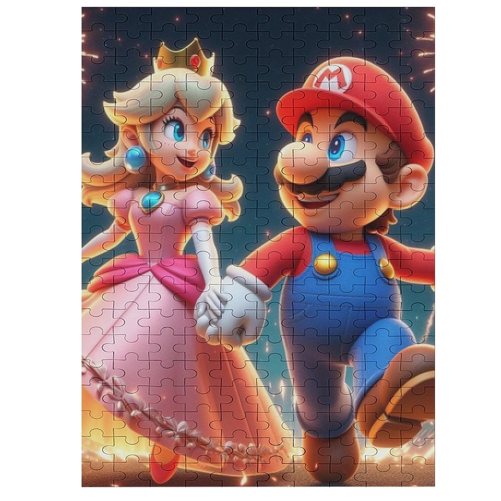Super Mario Cartoon Anime Kids Jigsaw Puzzles,Age for 5,6,7,8,9,10,11 ...