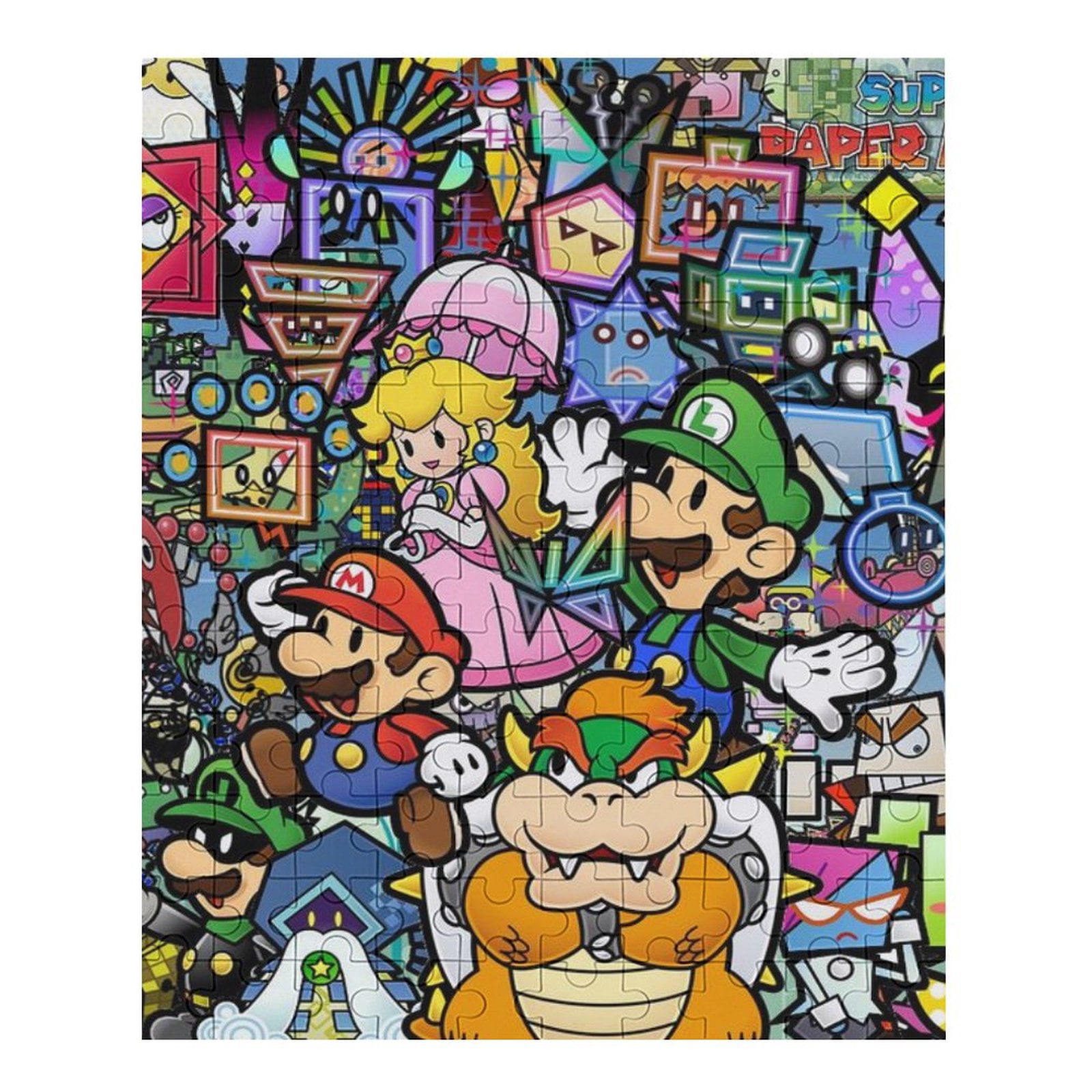 Super Mario Cartoon Anime Kids Jigsaw Puzzles,Age for 5,6,7,8,9,10,11 ...