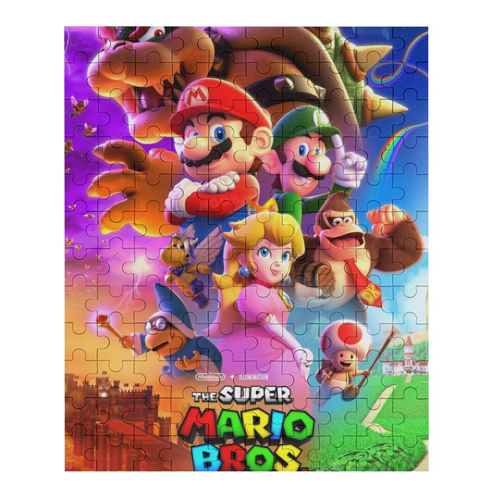 Super Mario Cartoon Anime Puzzle for Kids Ages 4-18,Solar System Jigsaw ...