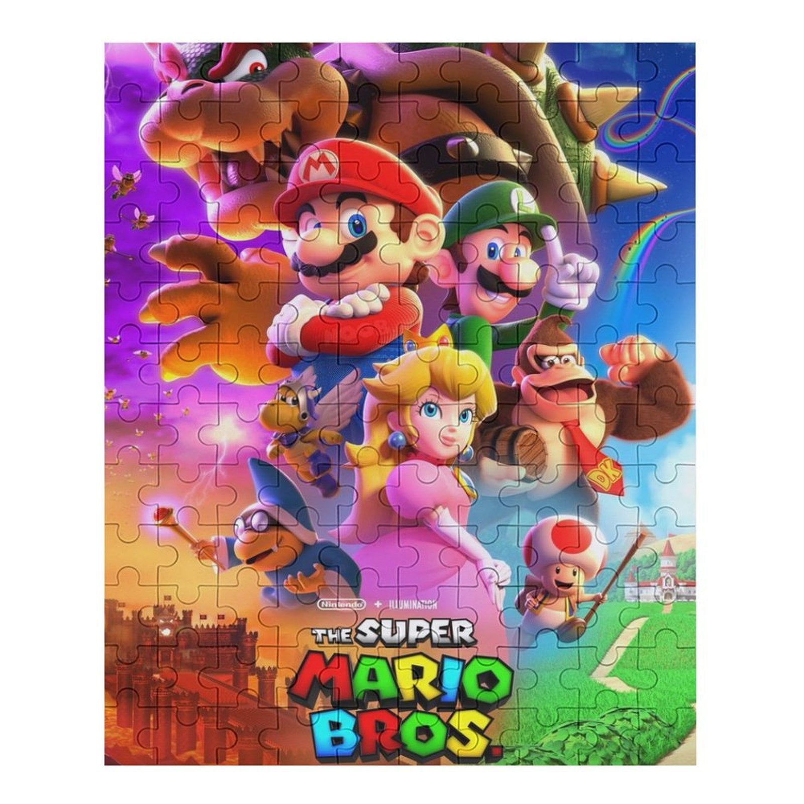 Super Mario Cartoon Anime Puzzle for Kids Ages 4-18,Solar System Jigsaw ...