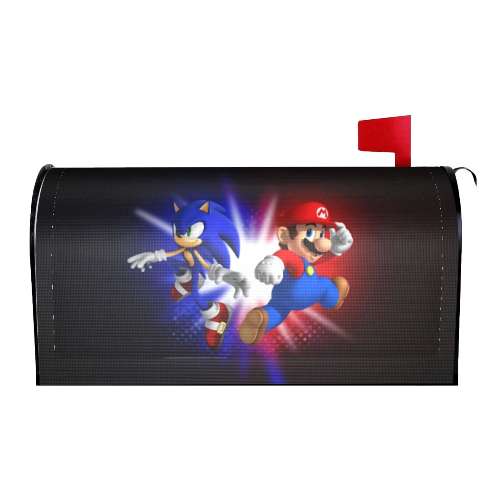 Super Mario Cartoon Character Mailbox Cover Magnetic Standard Size ...