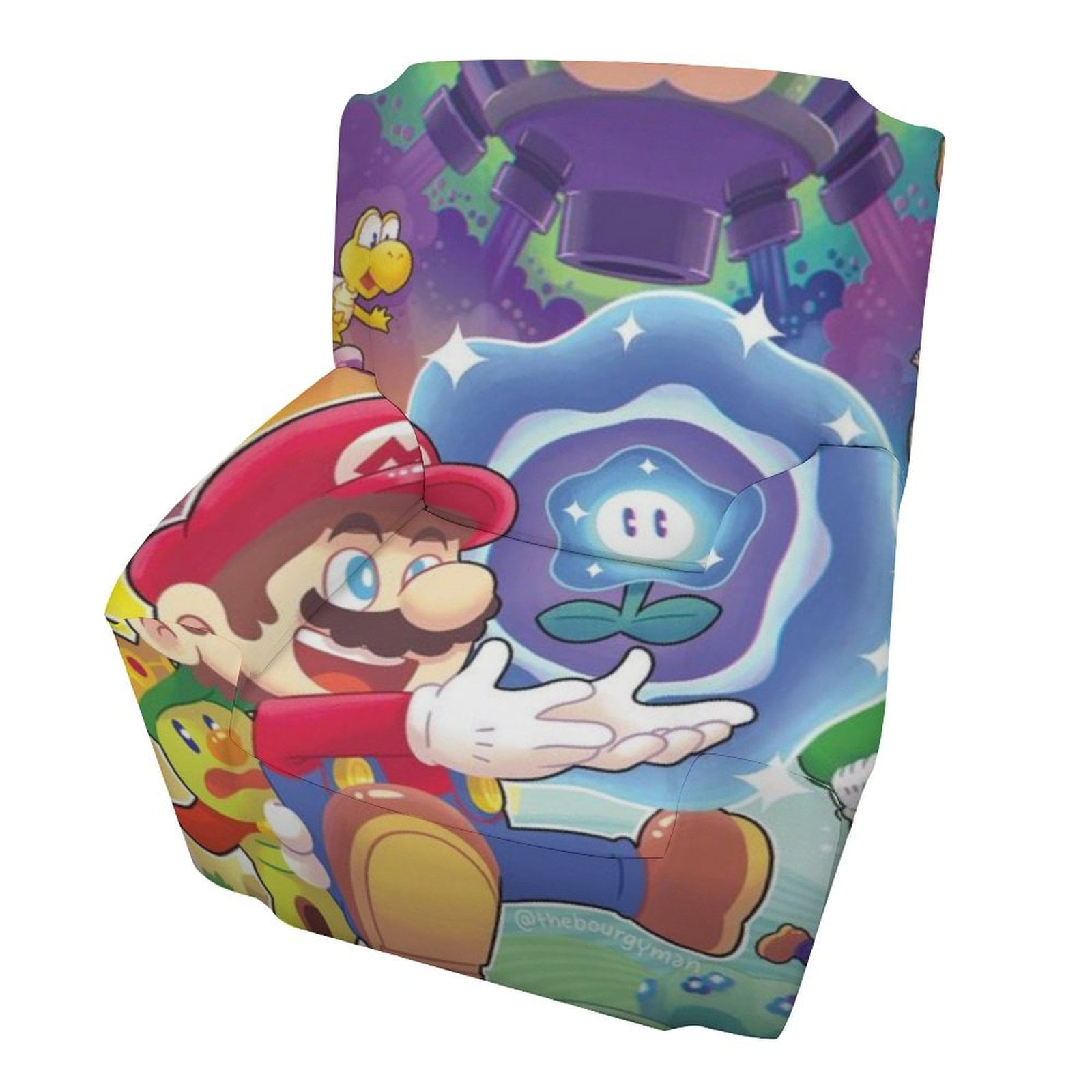 Super Mario Cartoon slipcovers for chairs with arms - Walmart.com