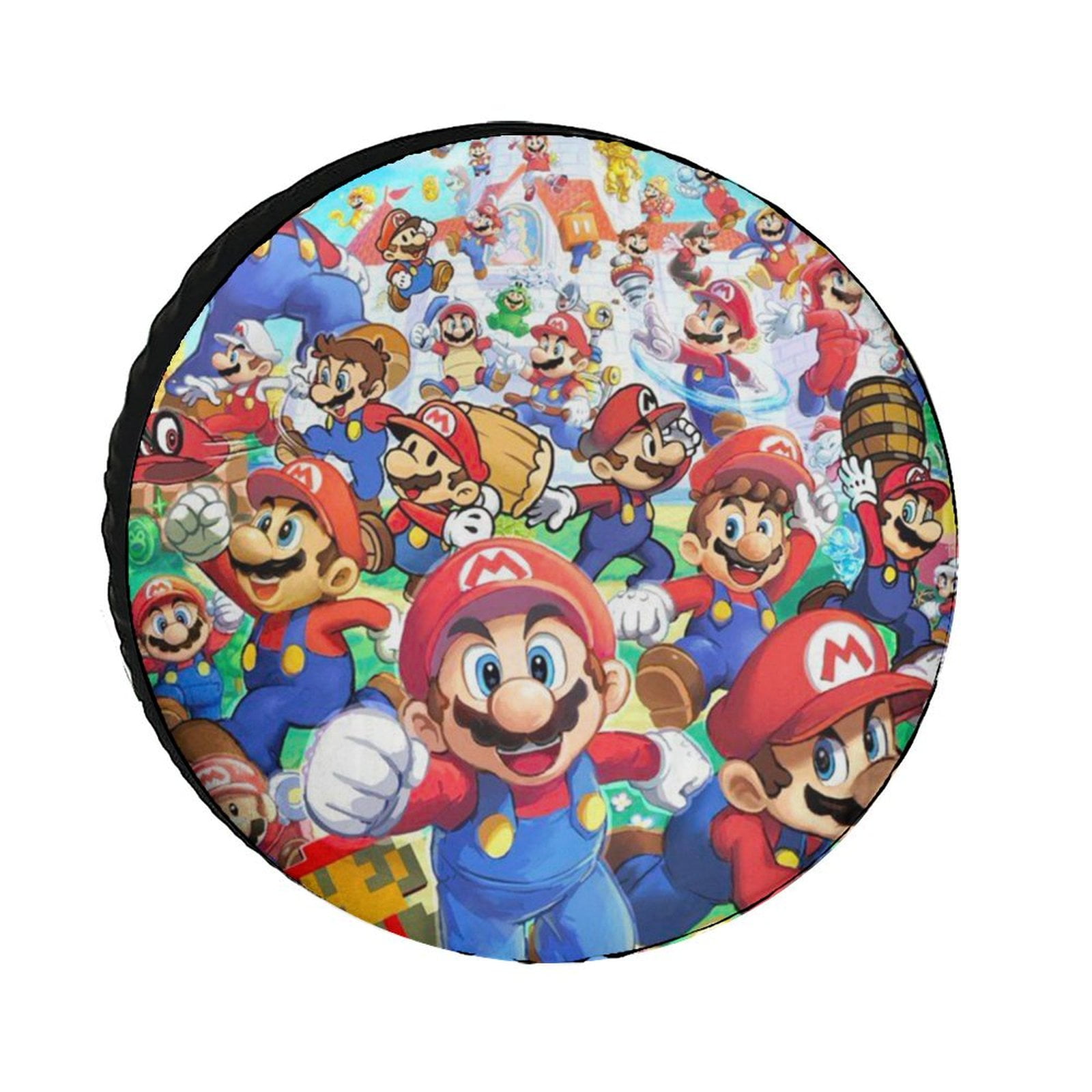 Super Mario Cartoon spare tire cover waterproof tire cover suitable for ...