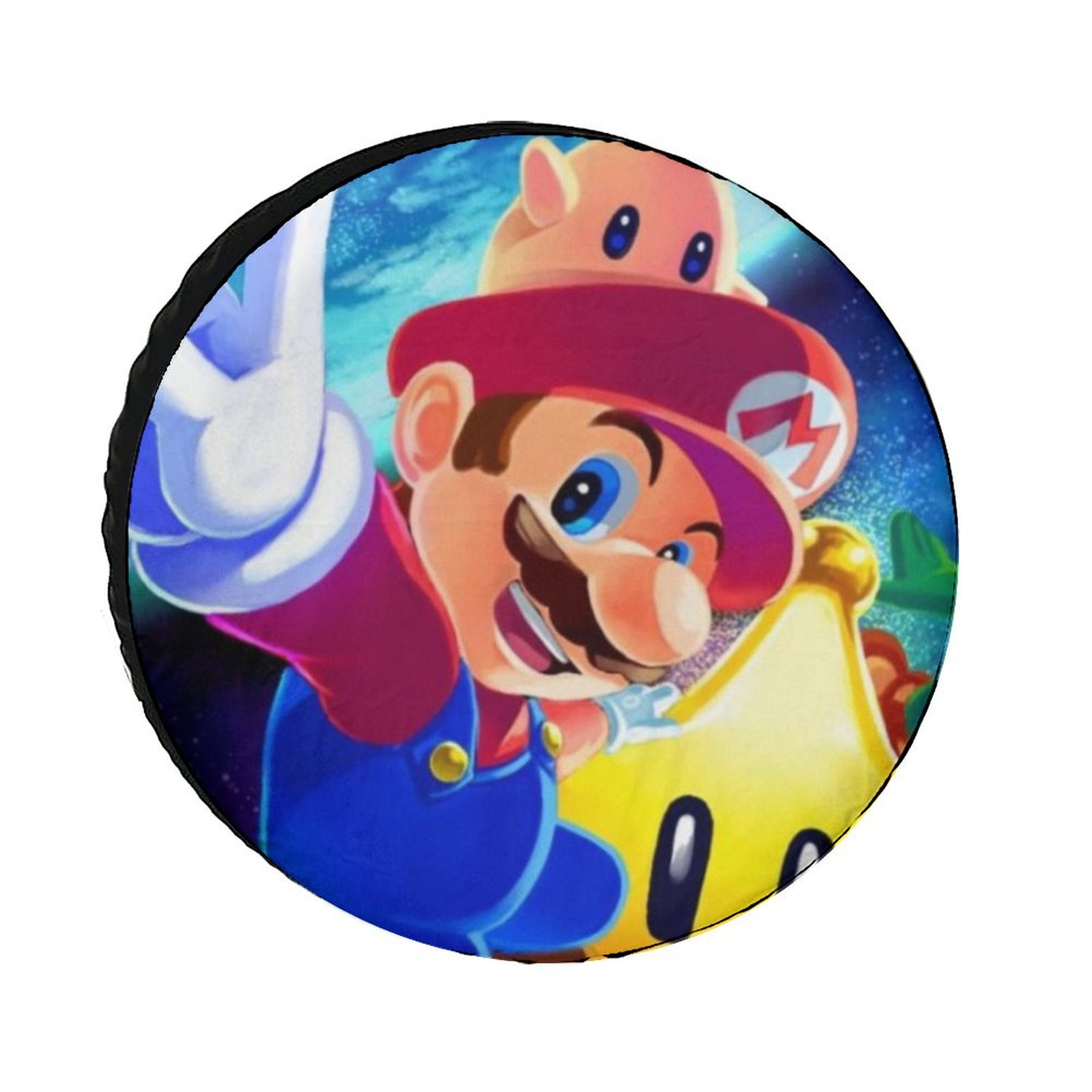 Super Mario Cartoon spare tire cover waterproof tire cover suitable for ...