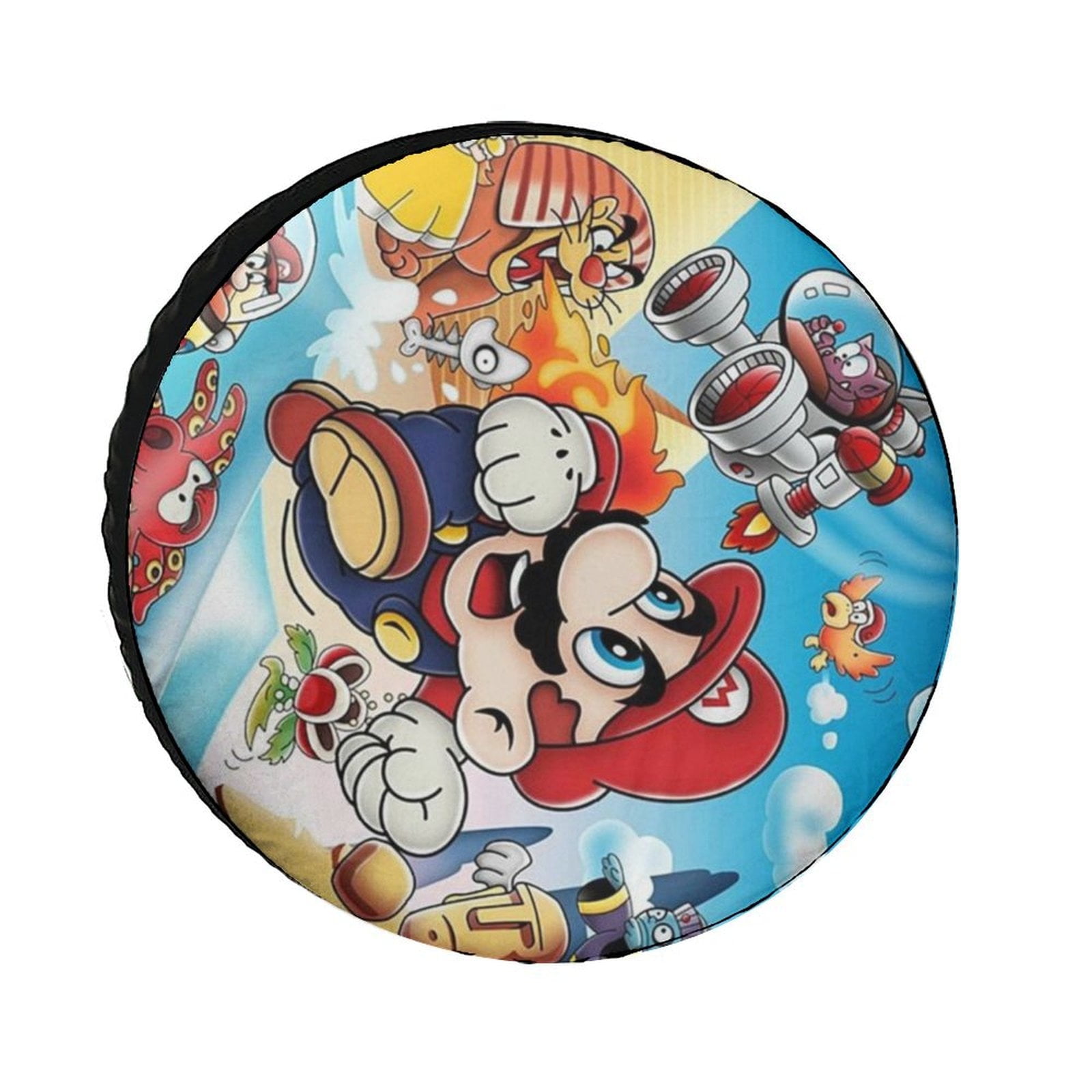 Super Mario Cartoon spare tire cover waterproof tire cover suitable for ...