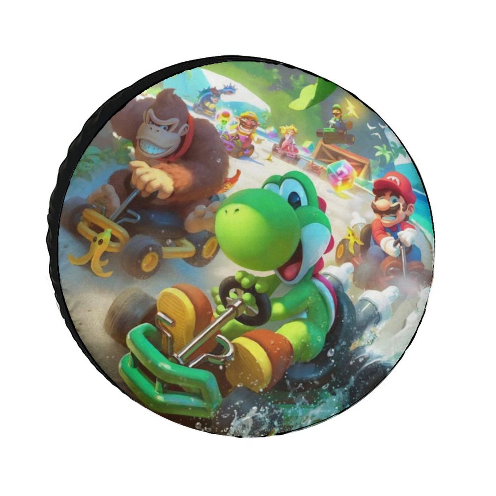Super Mario Cartoon spare tire cover waterproof tire cover suitable for ...