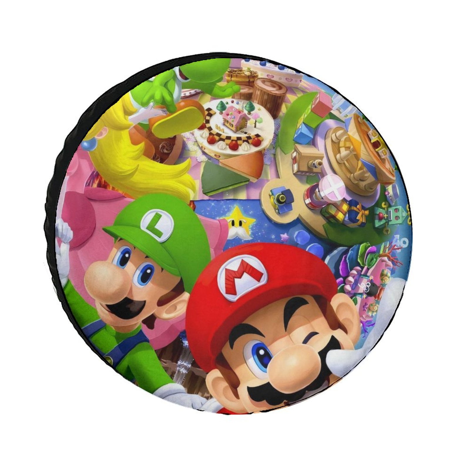 Super Mario Cartoon spare tire cover waterproof tire cover suitable for ...