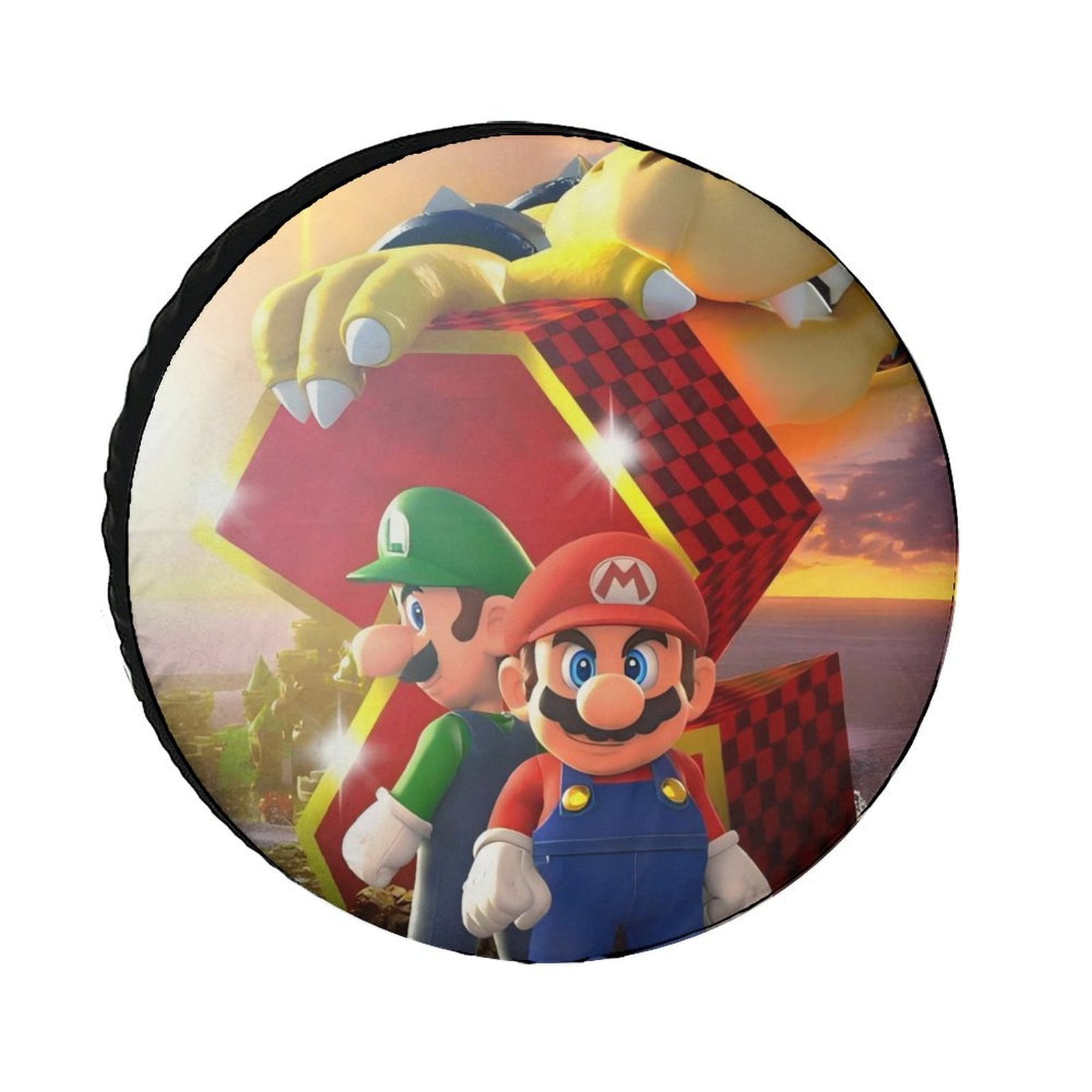 Super Mario Cartoon spare tire cover waterproof tire cover suitable for ...