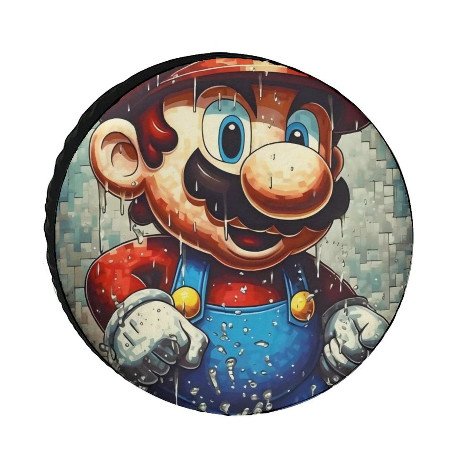 Super Mario Cartoon spare tire cover waterproof tire cover suitable for ...