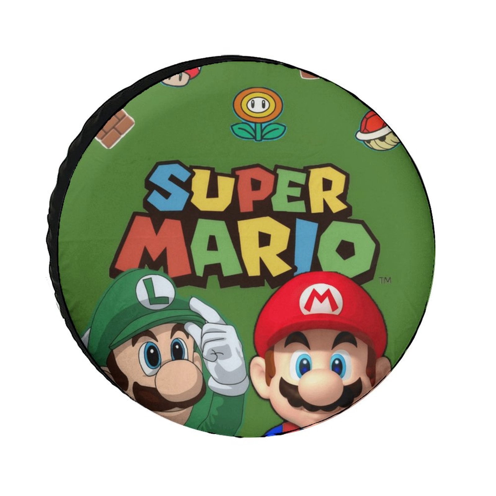 Super Mario Cartoon spare tire cover waterproof tire cover suitable for ...