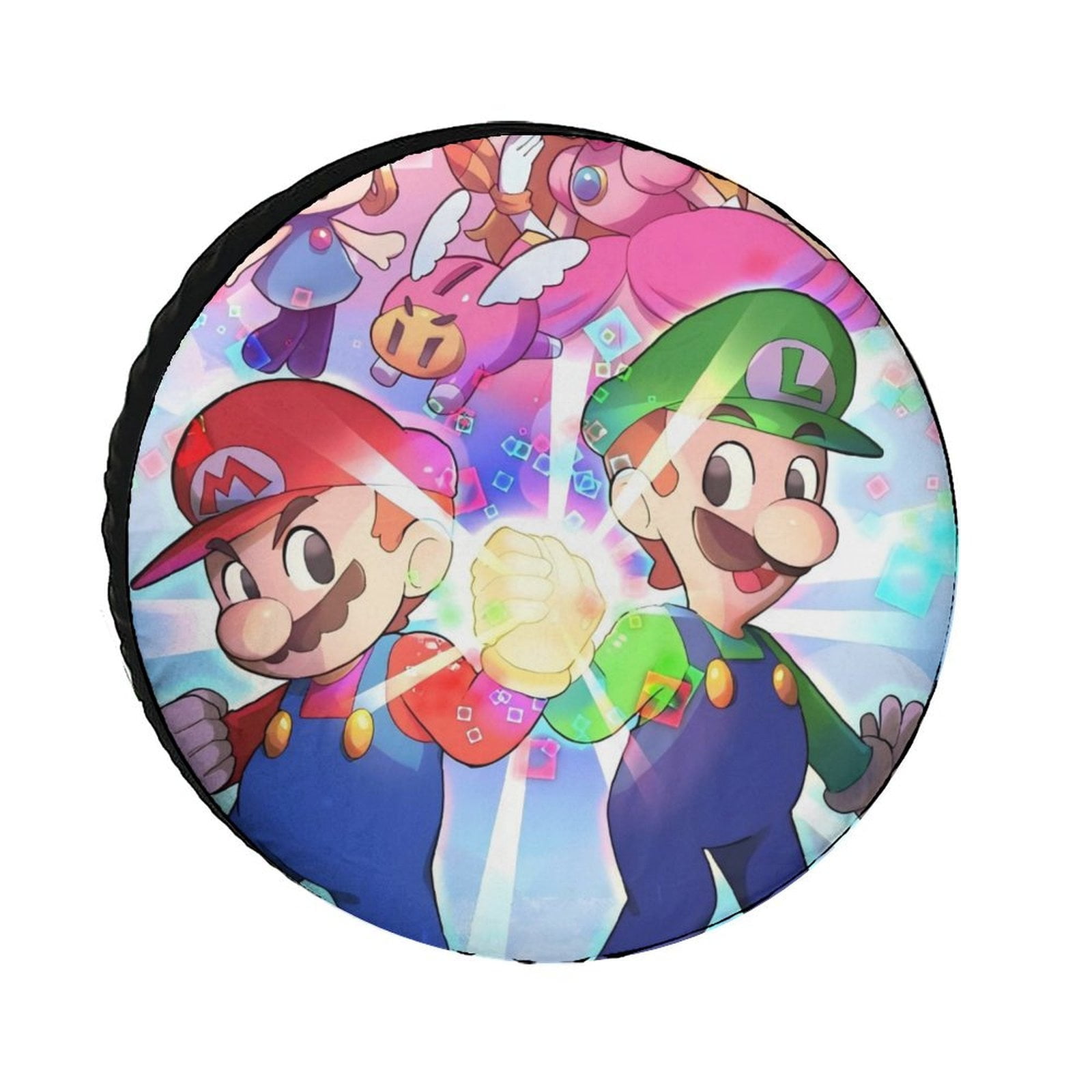 Super Mario Cartoon spare tire cover waterproof tire cover suitable for ...