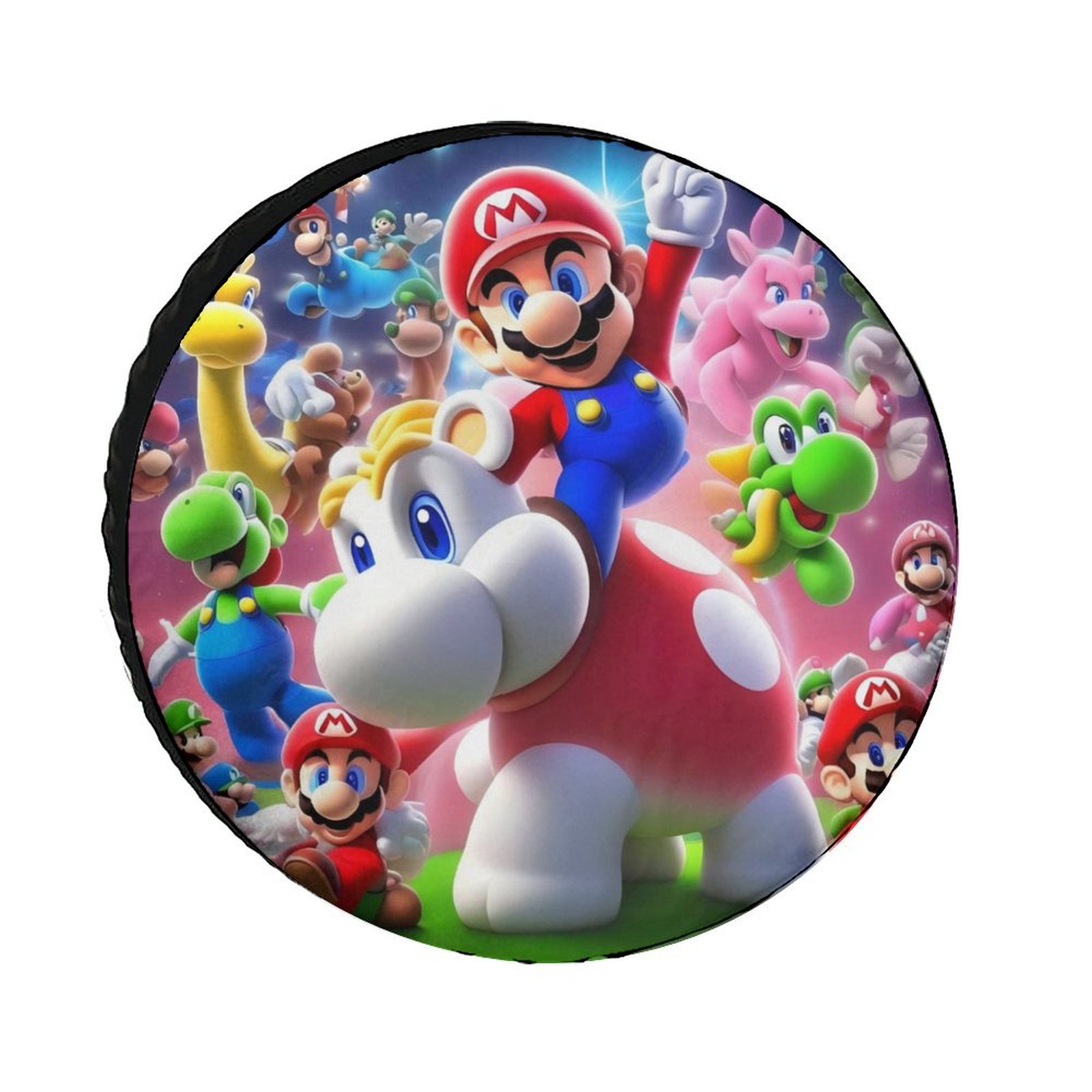 Super Mario Cartoon spare tire cover waterproof tire cover suitable for ...
