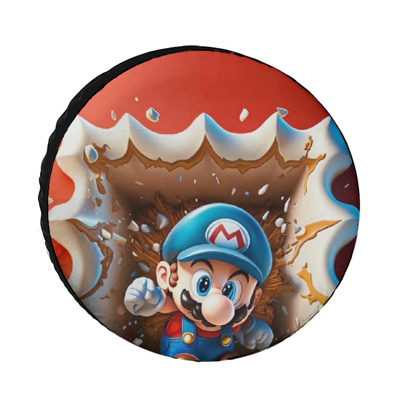 Super Mario Cartoon spare tire cover waterproof tire cover suitable for ...