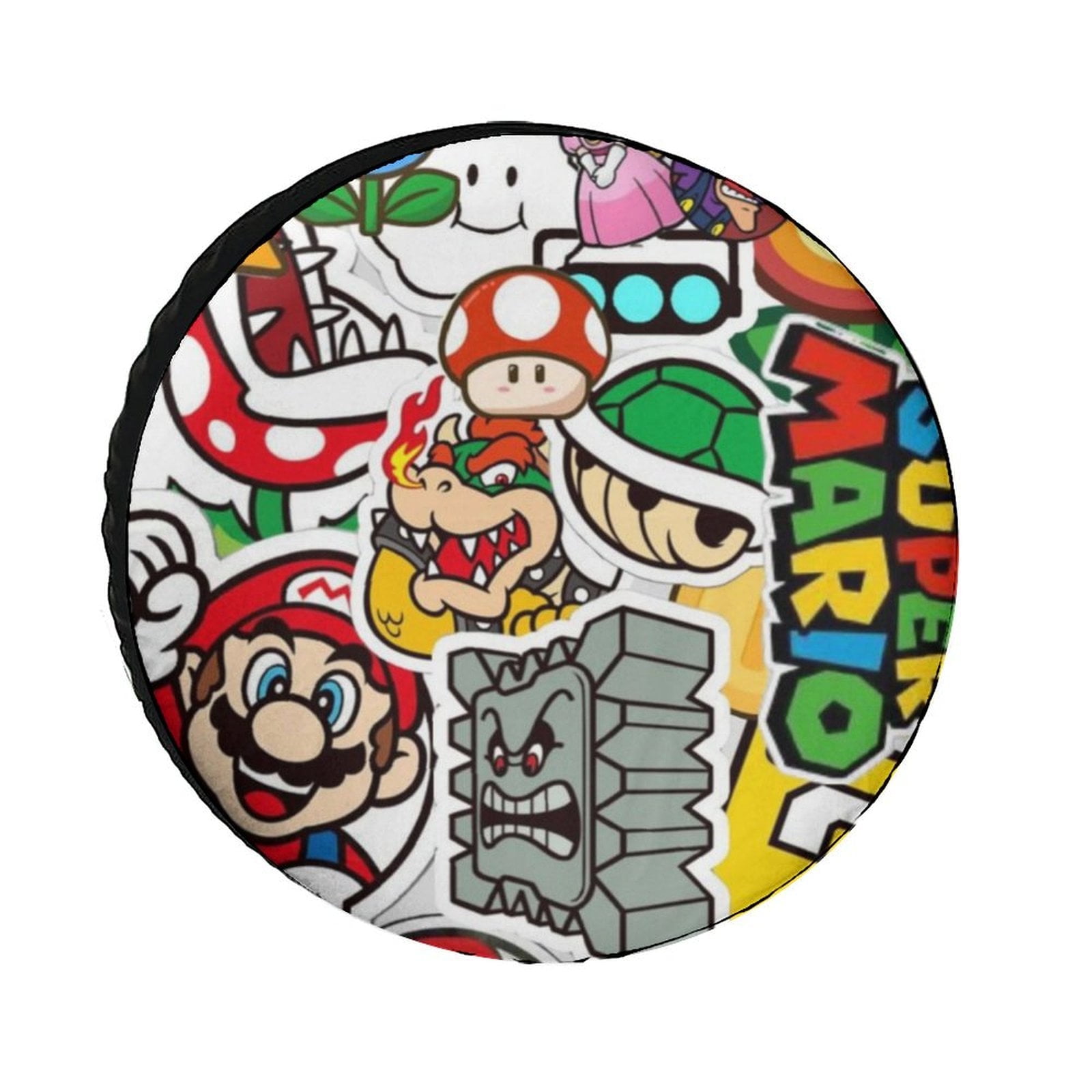Super Mario Cartoon spare tire cover waterproof tire cover suitable for ...