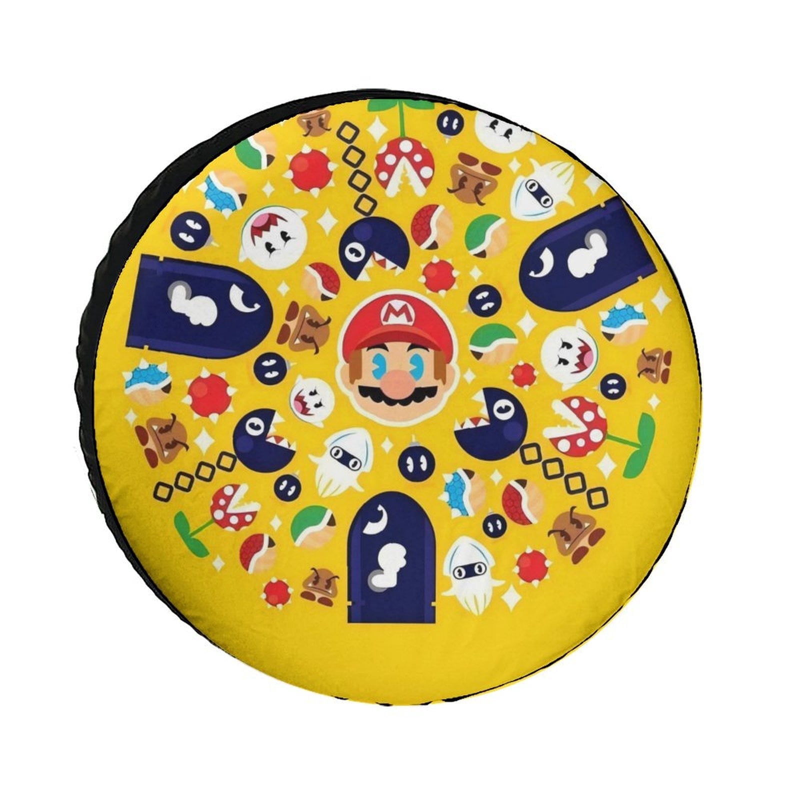 Super Mario Cartoon spare tire cover waterproof tire cover suitable for ...