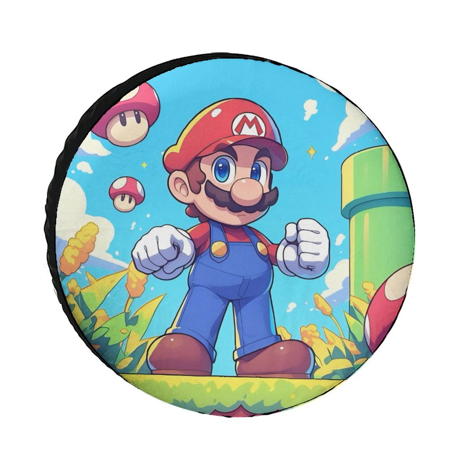 Super Mario Cartoon spare tire cover waterproof tire cover suitable for ...