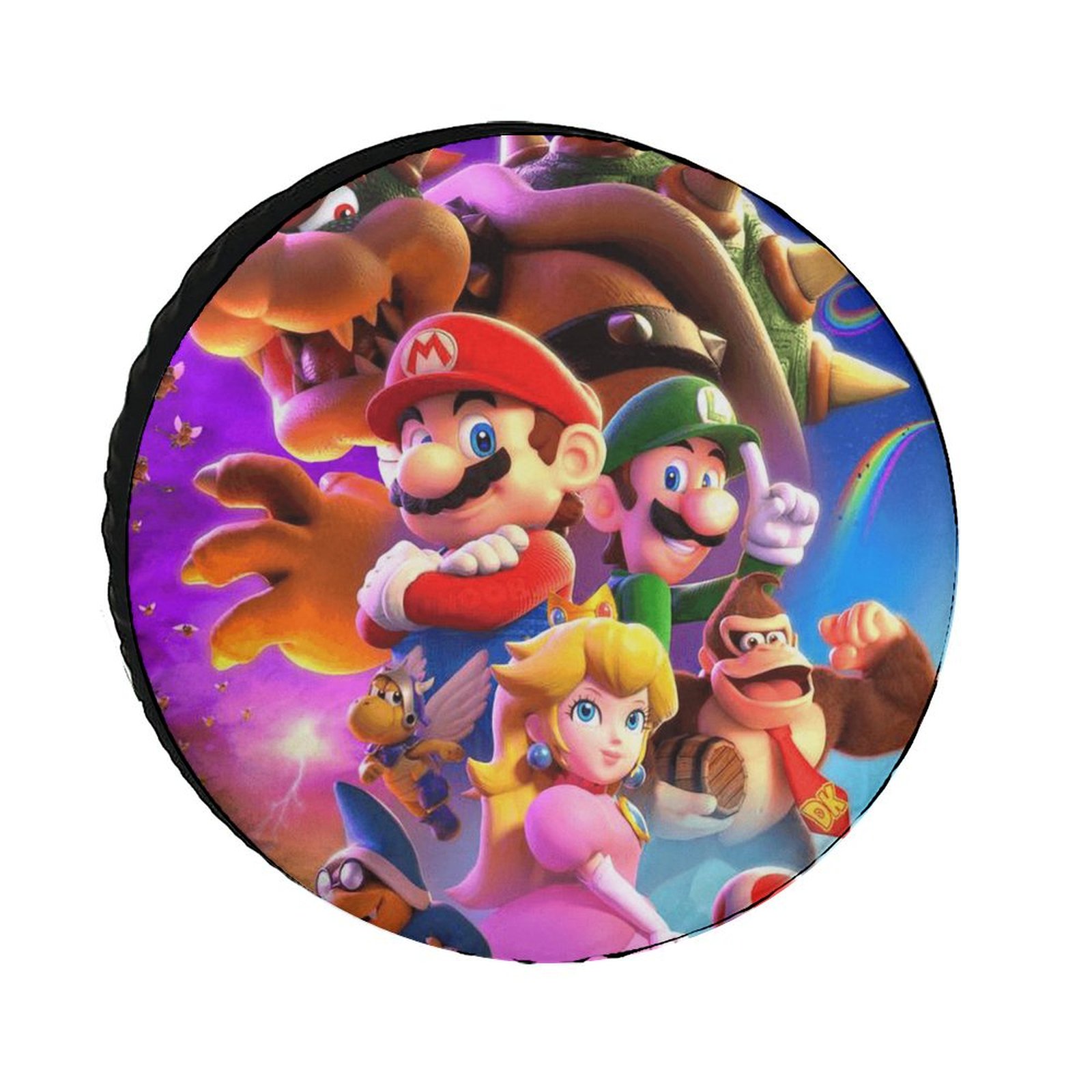 Super Mario Cartoon spare tire cover waterproof tire cover suitable for ...