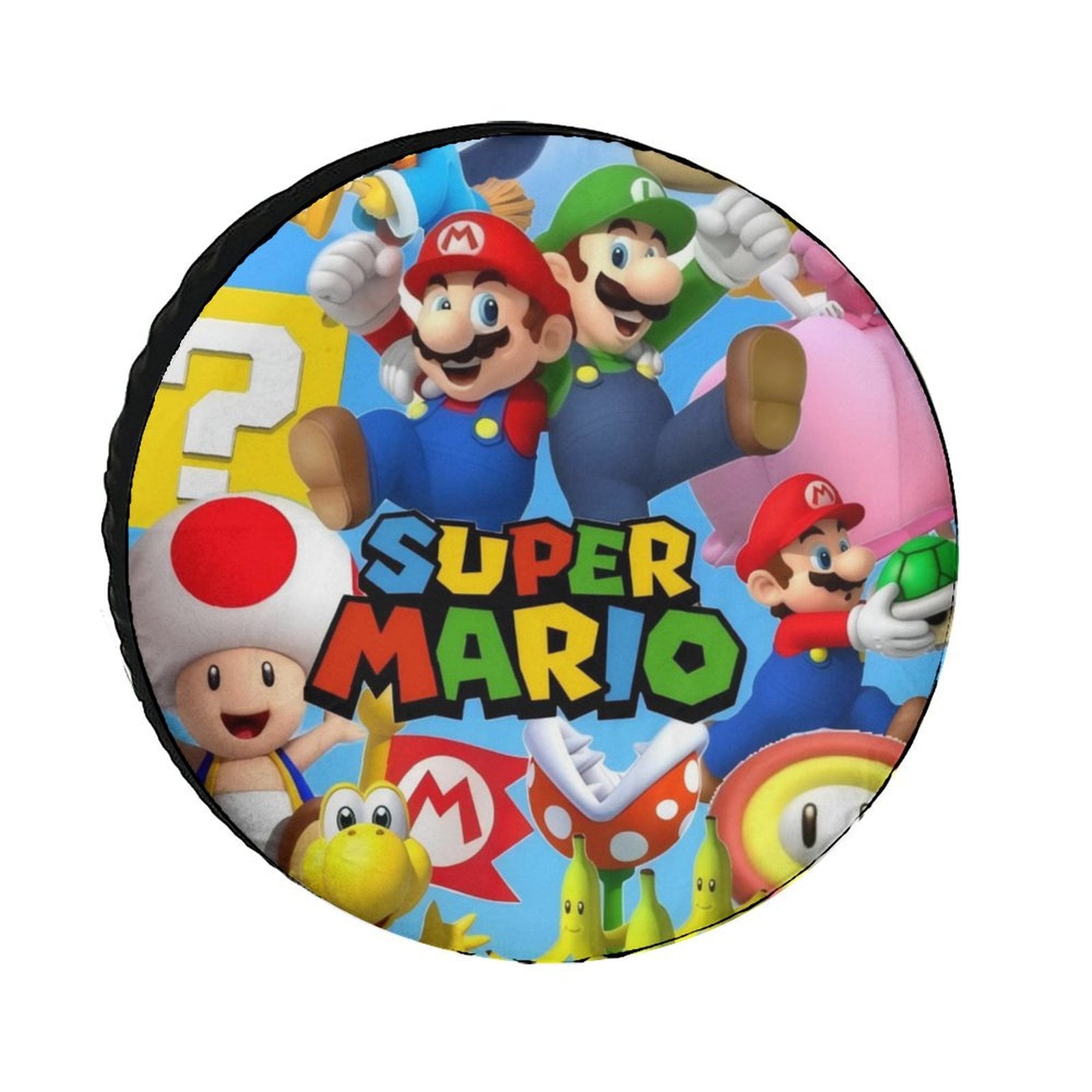 Super Mario Cartoon spare tire cover waterproof tire cover suitable for ...