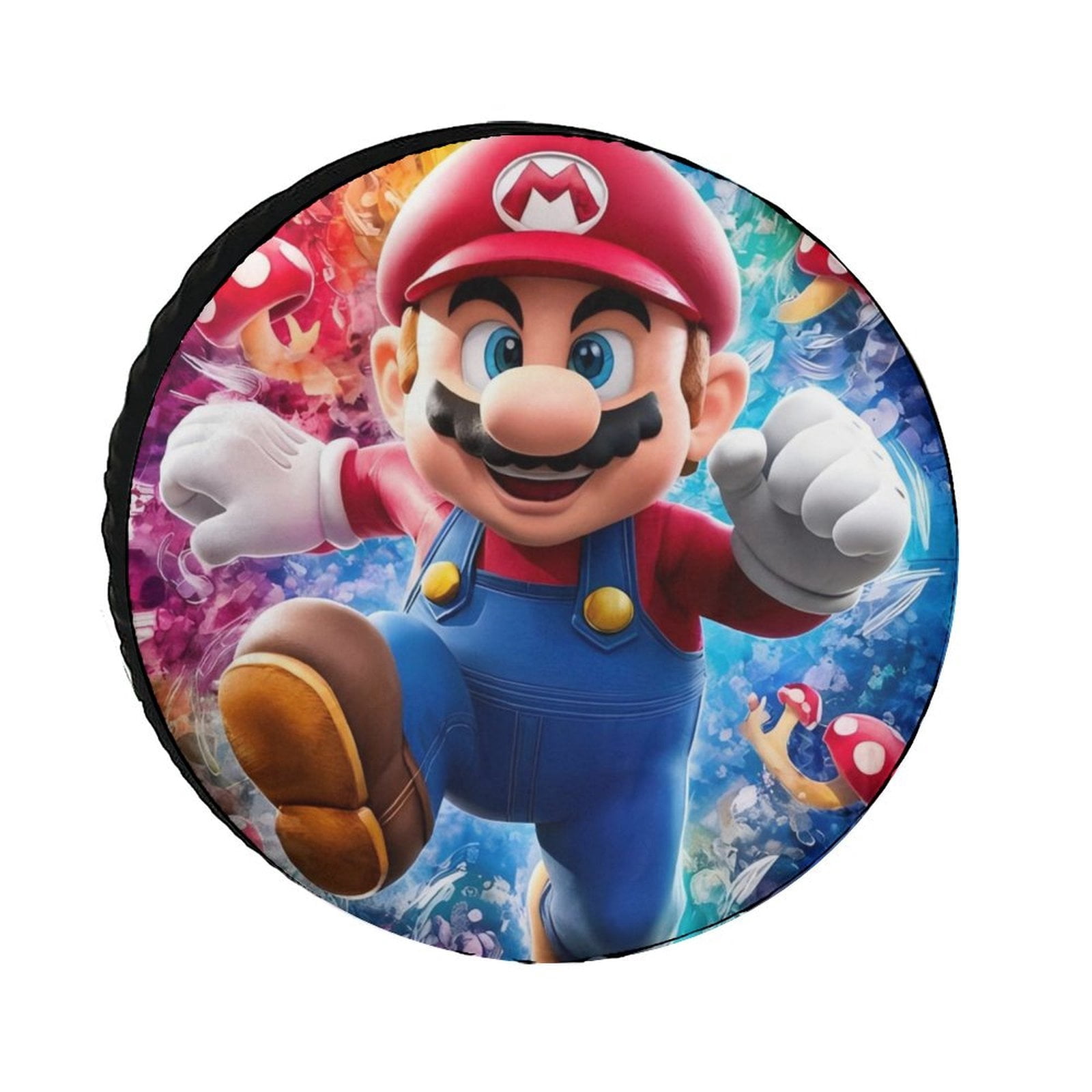 Super Mario Cartoon spare tire cover waterproof tire cover suitable for ...