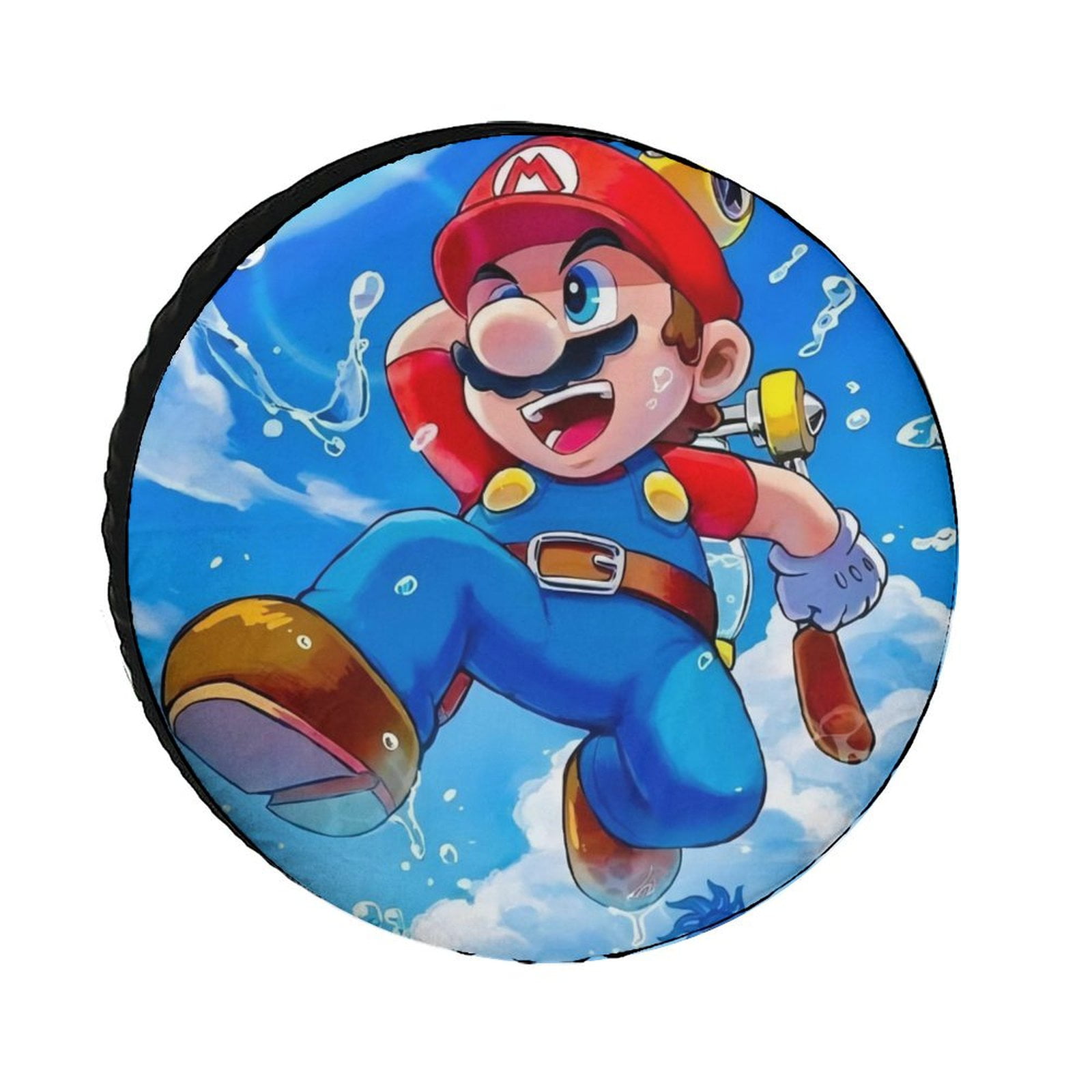 Super Mario Cartoon spare tire cover waterproof tire cover suitable for ...