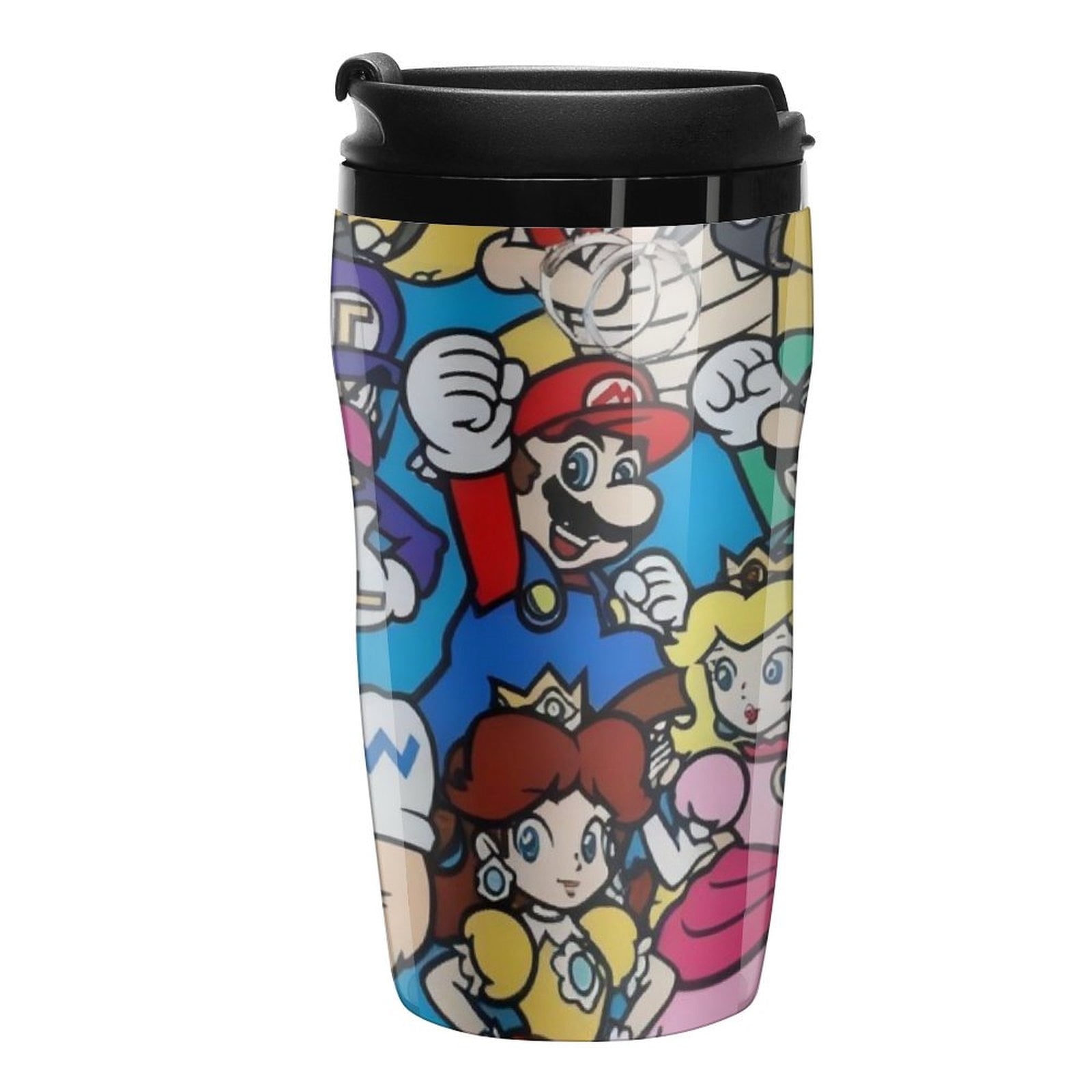 Super Mario Cartoon stainless steel thermos cup with lid 250ml ...