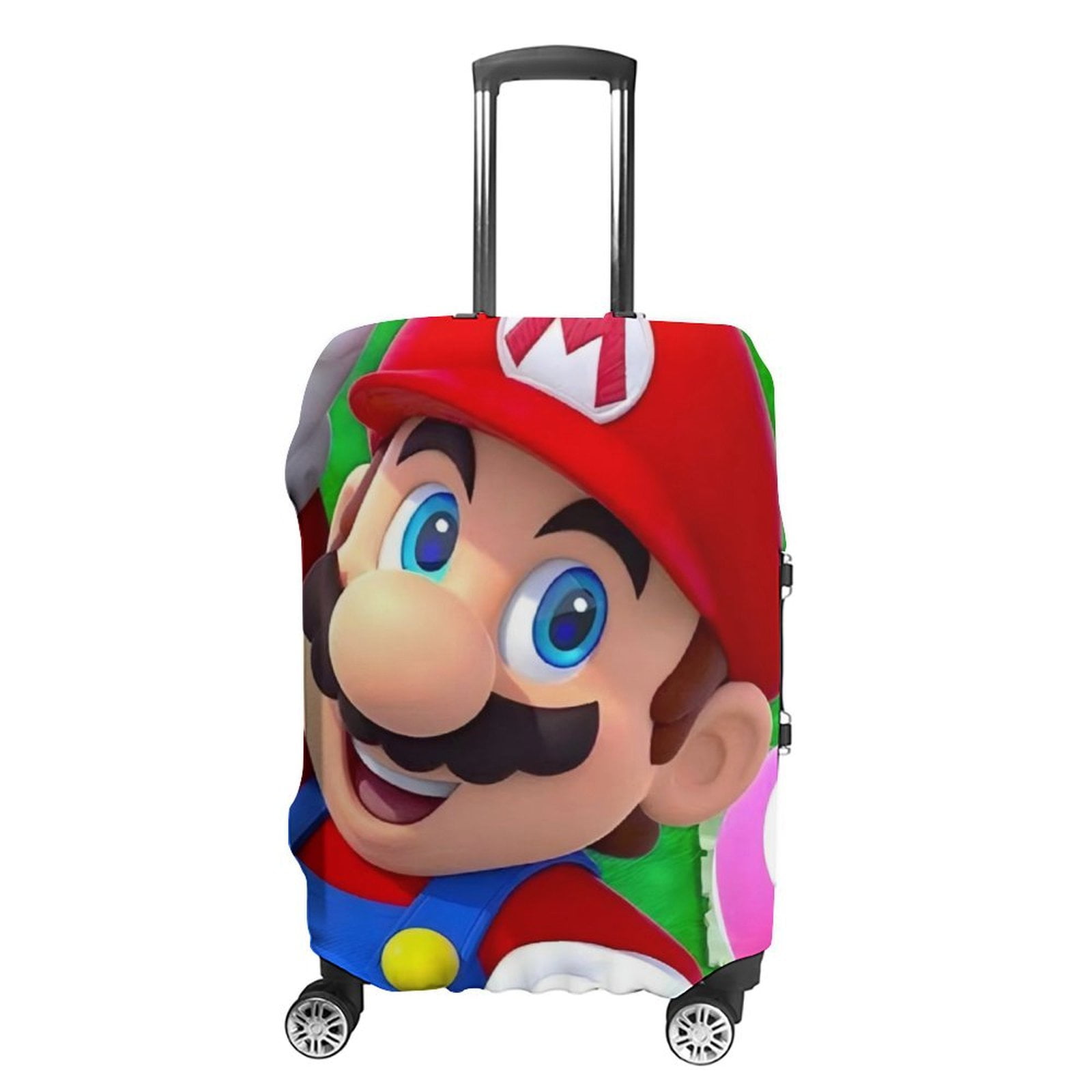 Super Mario Cartoon suitcase protective cover travel suitcase ...