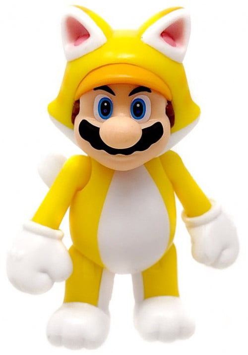 Super Mario Cat Mario Collectible Figure (Checklane) - Walmart.com