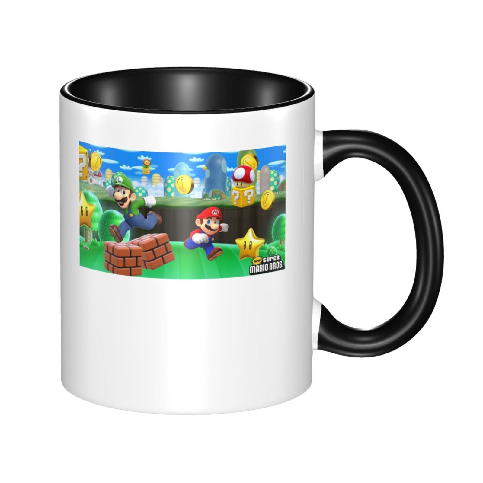 Super Mario Ceramic Magic Coffee Mug , Tea Cup 11 Oz - Walmart.com