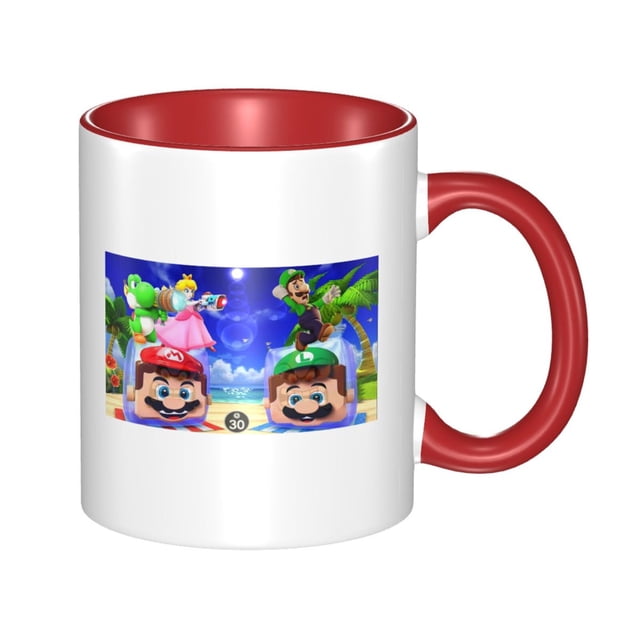Super Mario Ceramic Magic Coffee Mug , Tea Cup 11 Oz - Walmart.com