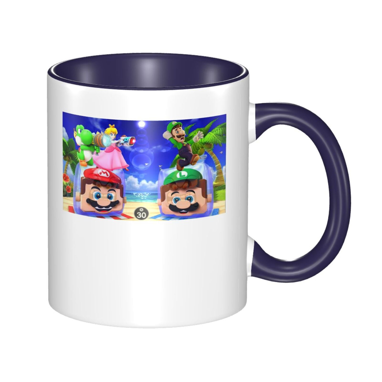 Super Mario Ceramic Magic Coffee Mug , Tea Cup 11 Oz - Walmart.com