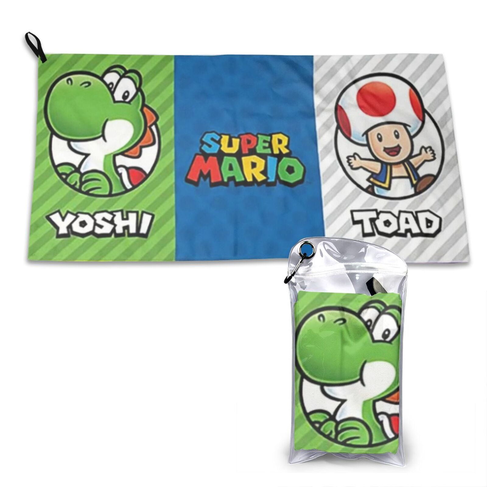 Super Mario Characters Poster Quick Dry Towel 16x31.5in, Superfine ...