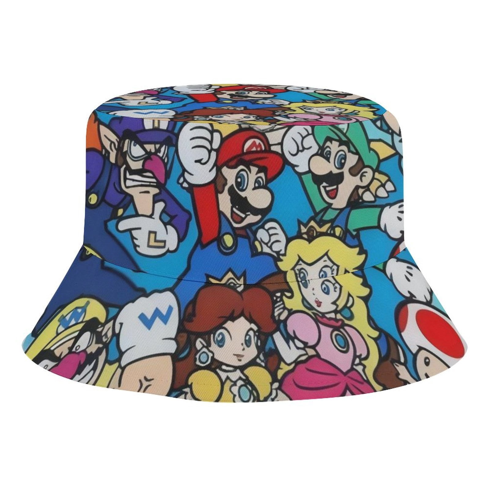 Super Mario Children's beach bucket hat suitable for boys and girls ...