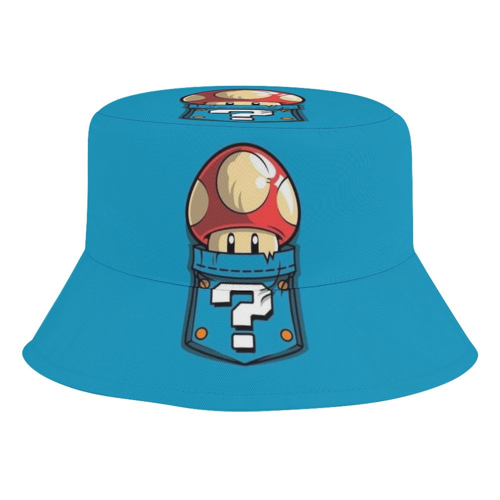 Super Mario Children's beach bucket hat suitable for boys and girls ...