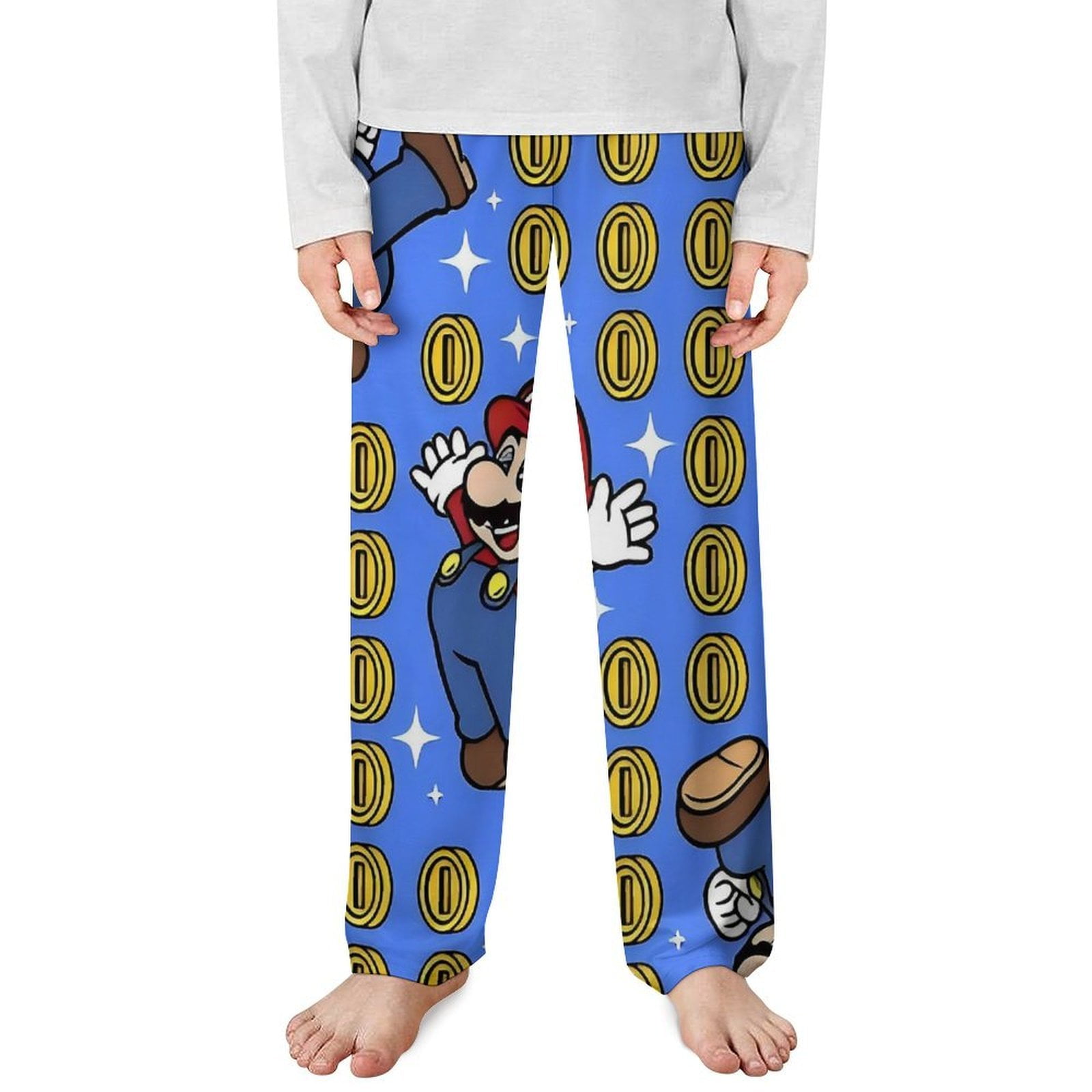 Super Mario Children's straight pajamas Christmas gift 150CM - Walmart.com