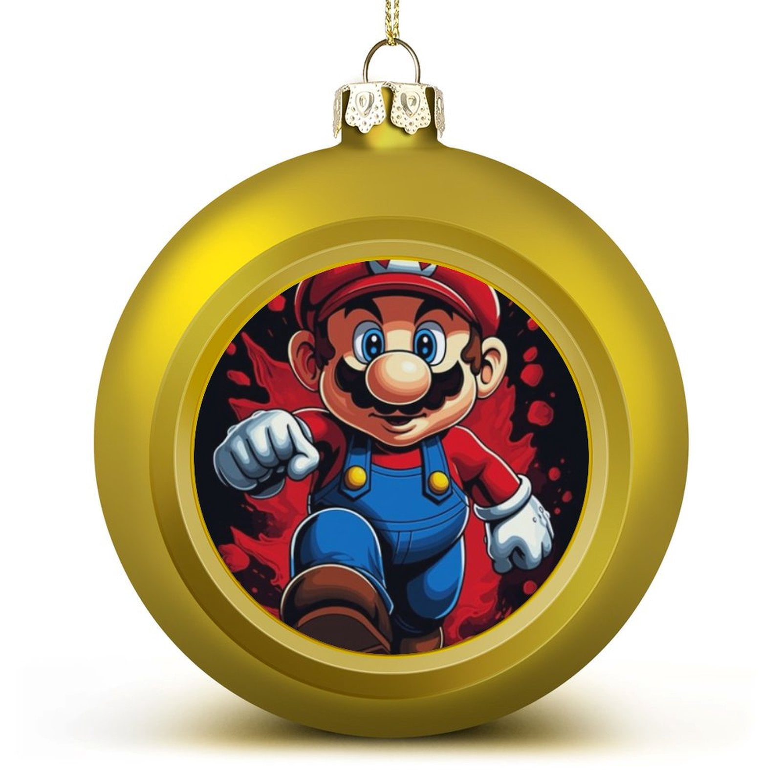 Super Mario Christmas Balls Xmas Decor Ball Festival Party Decoration ...