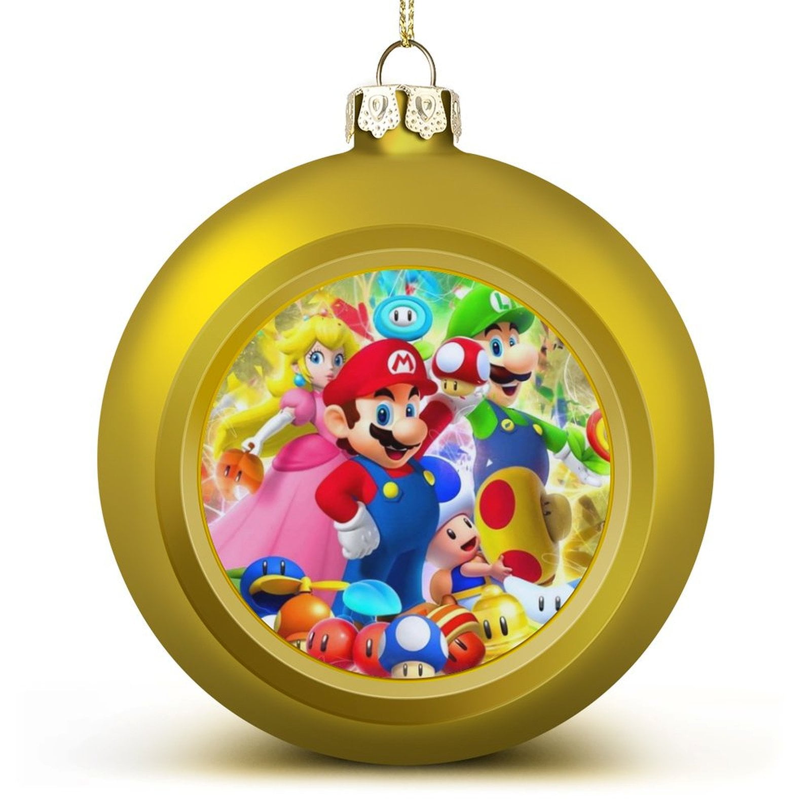 Super Mario Christmas Balls Xmas Decor Ball Festival Party Decoration ...