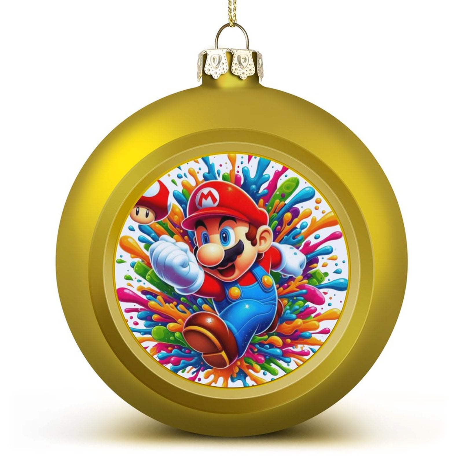 Super Mario Christmas Balls Xmas Decor Ball Festival Party Decoration ...