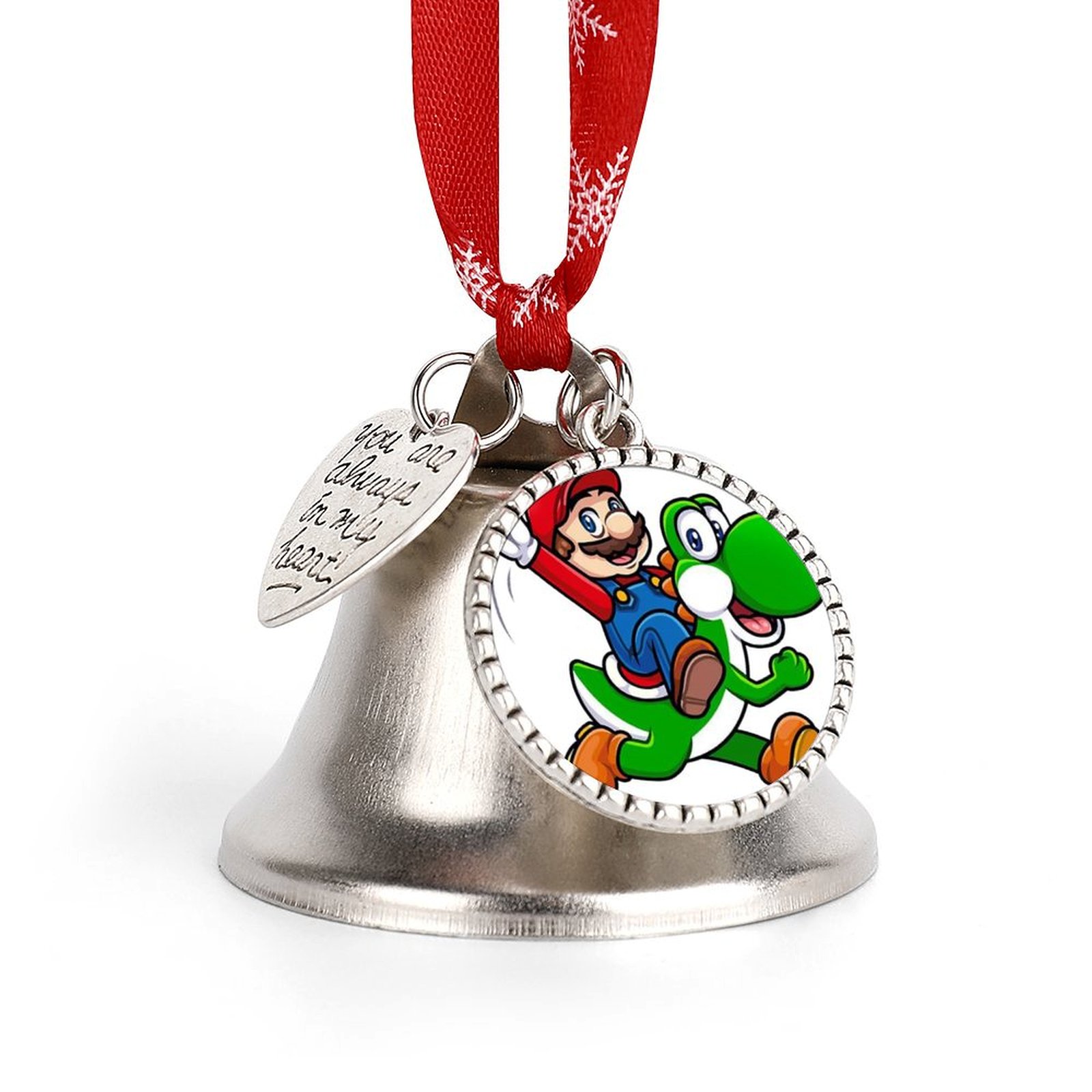 Super Mario Christmas Bells Charm Jingling Bell Christmas Decoration ...