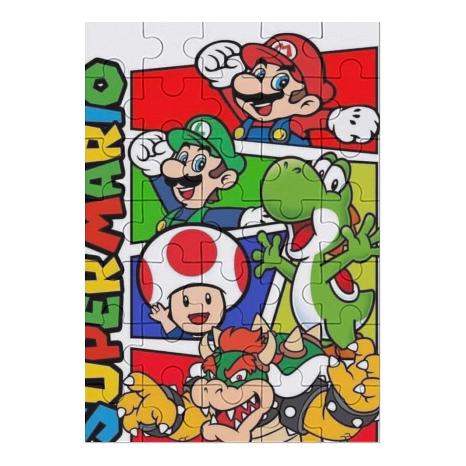 Super Mario Christmas Jigsaw Puzzles Interlocking puzzles for kids and ...