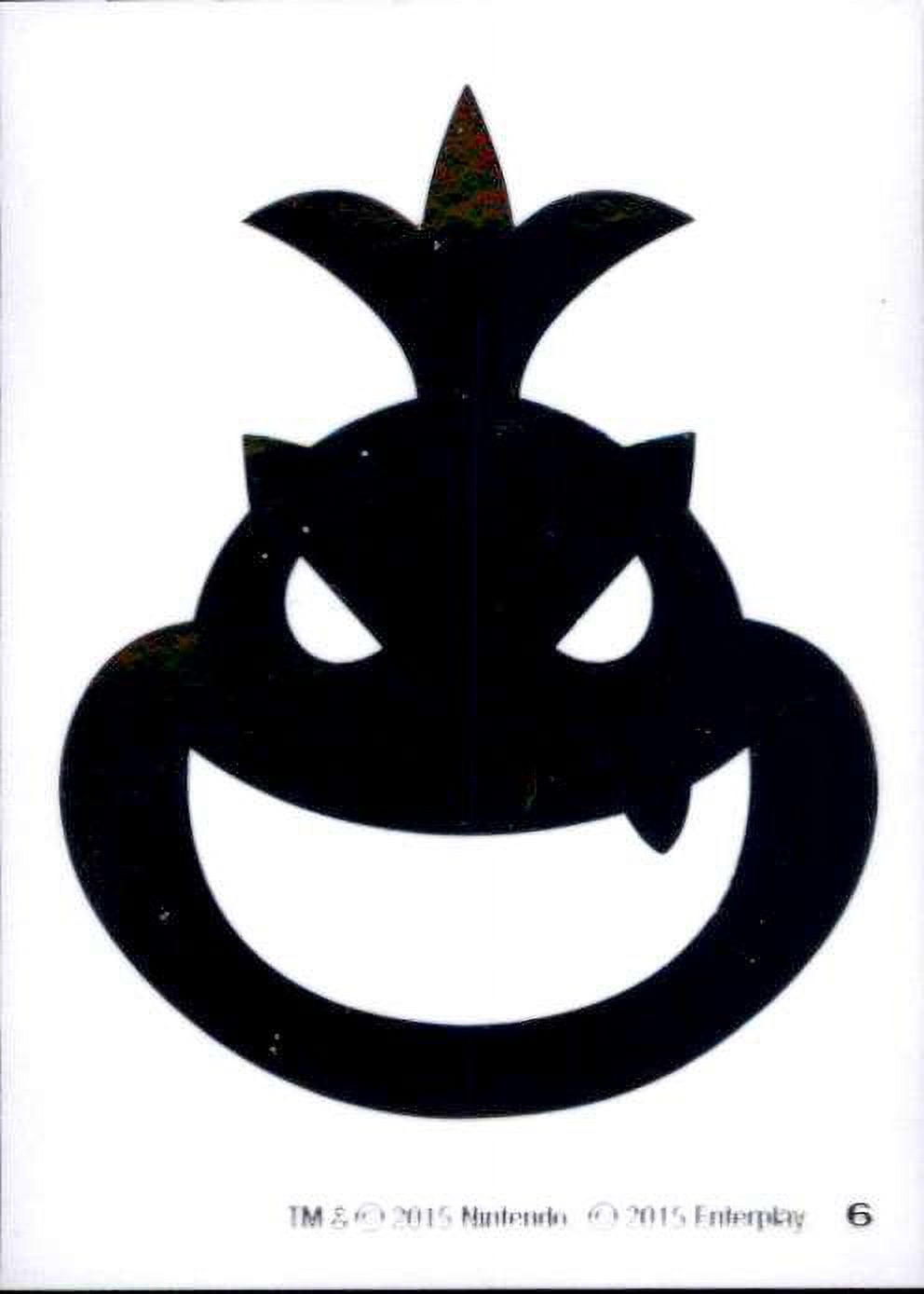 Super Mario Chrome Bowser Jr. Icon Dog Tag Decal Sticker #6 - Walmart.com