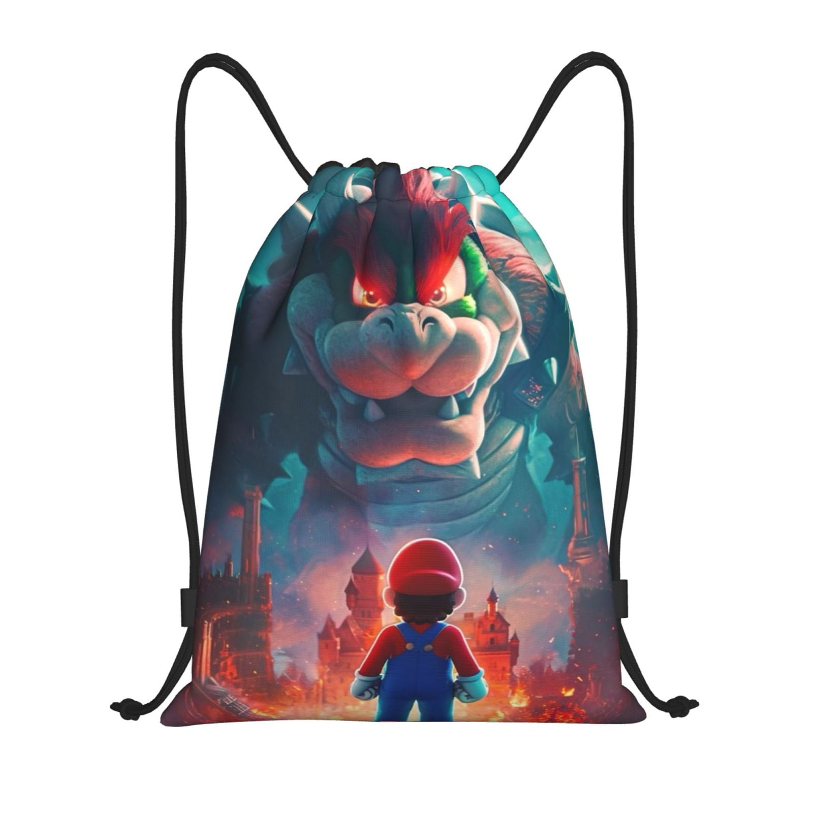 Super Mario Classic Drawstring Bag, Collapsible, Sports, Fitness ...